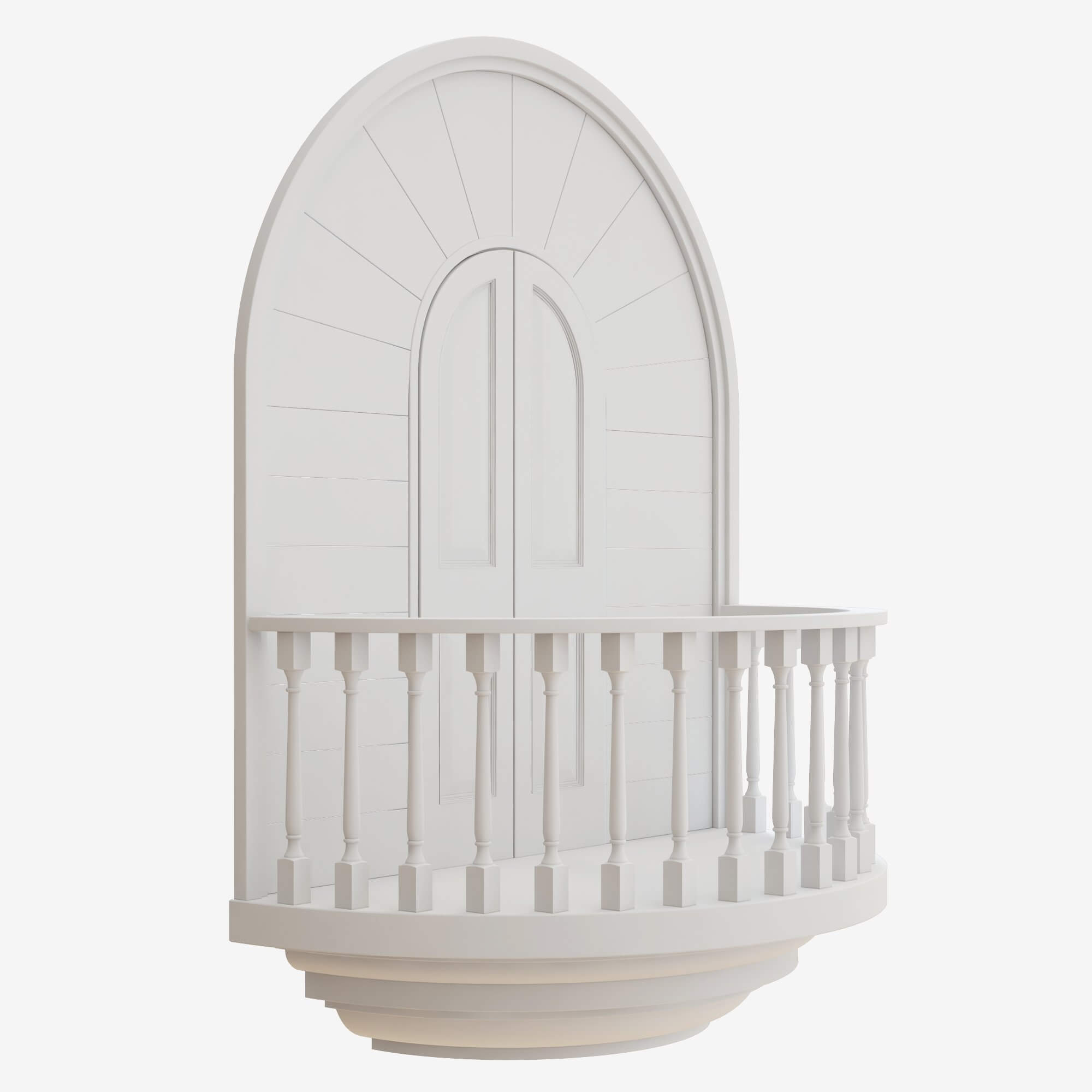 Balcony Model by luxmi_3d_studio