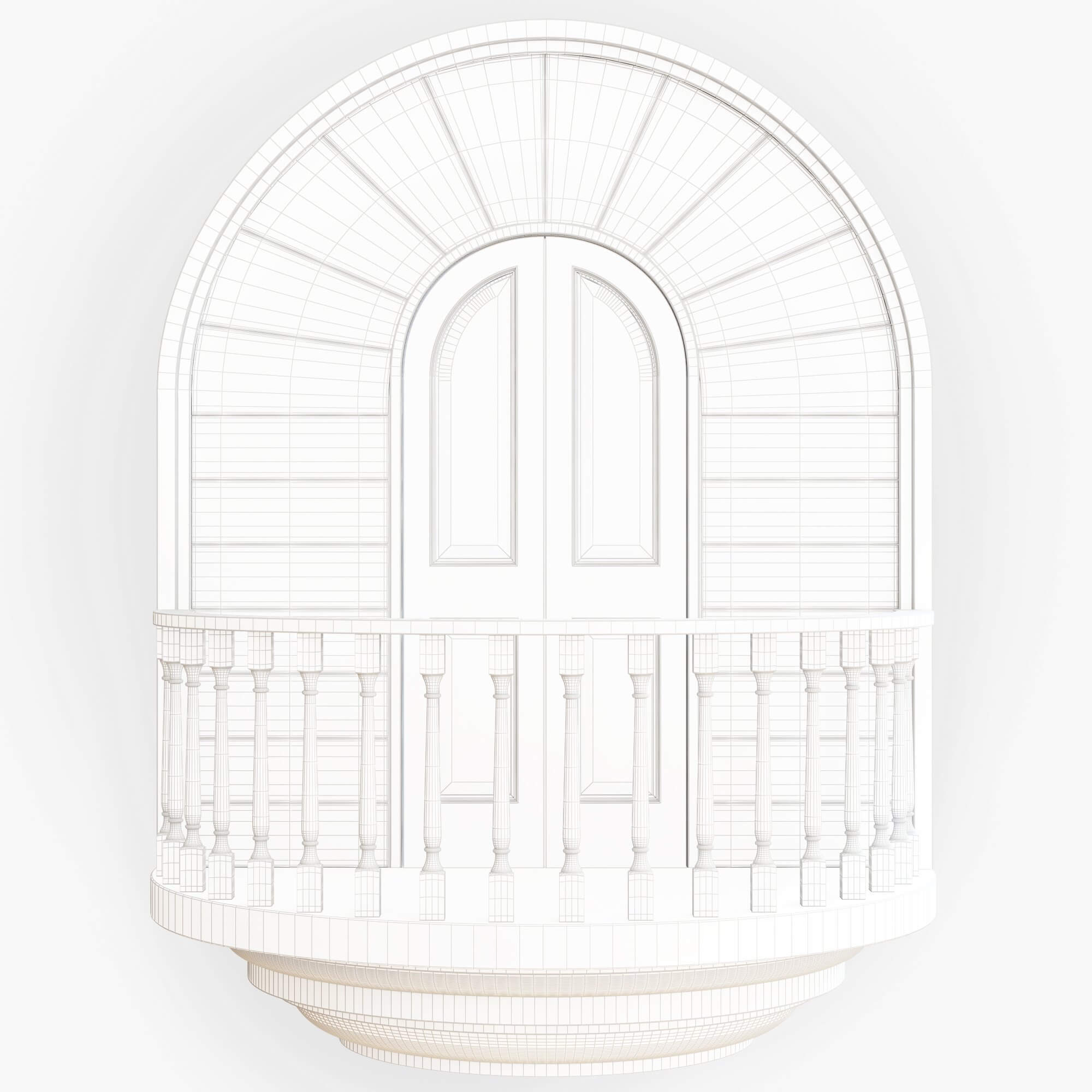 Balcony Model by luxmi_3d_studio