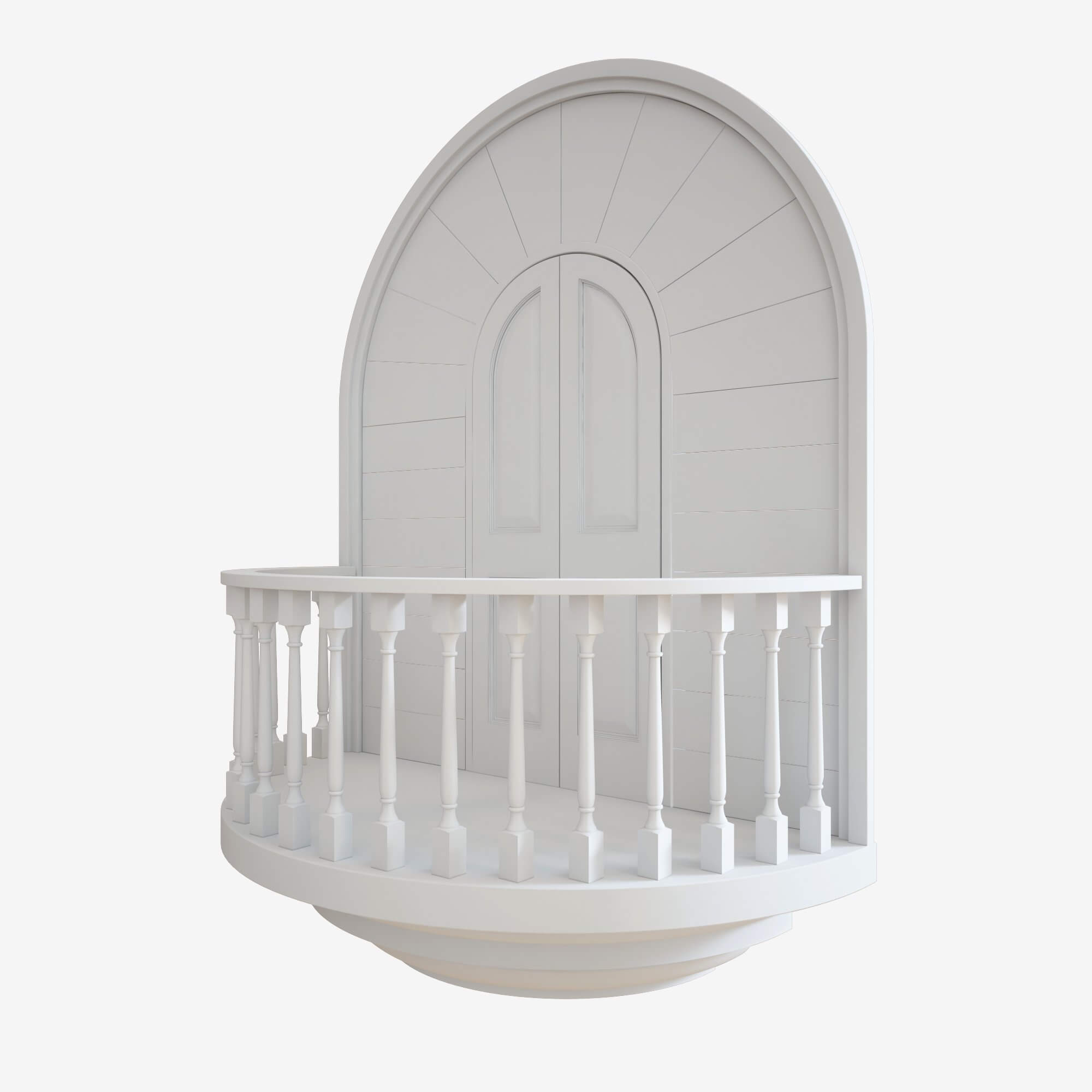 Balcony Model by luxmi_3d_studio