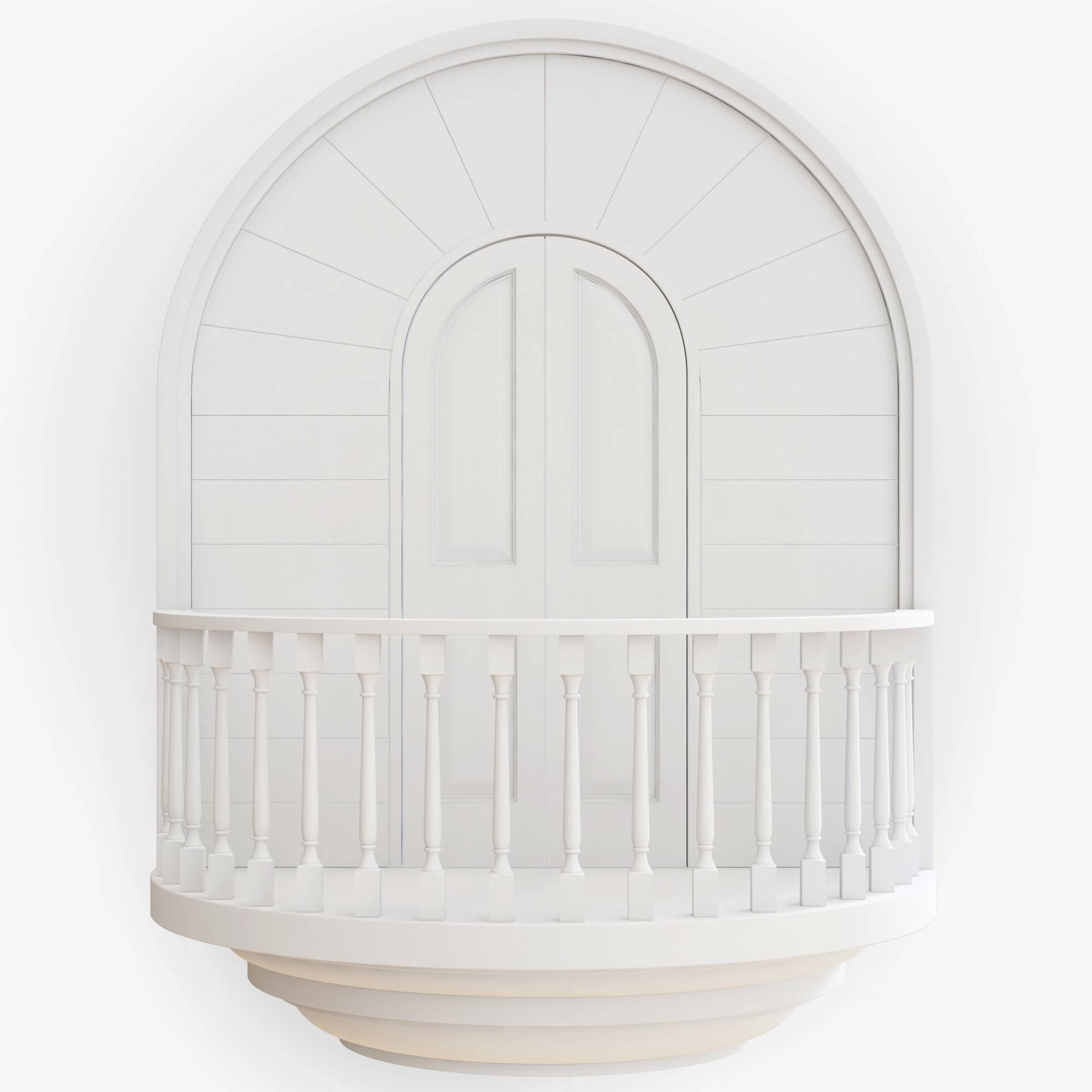 Balcony Model by luxmi_3d_studio