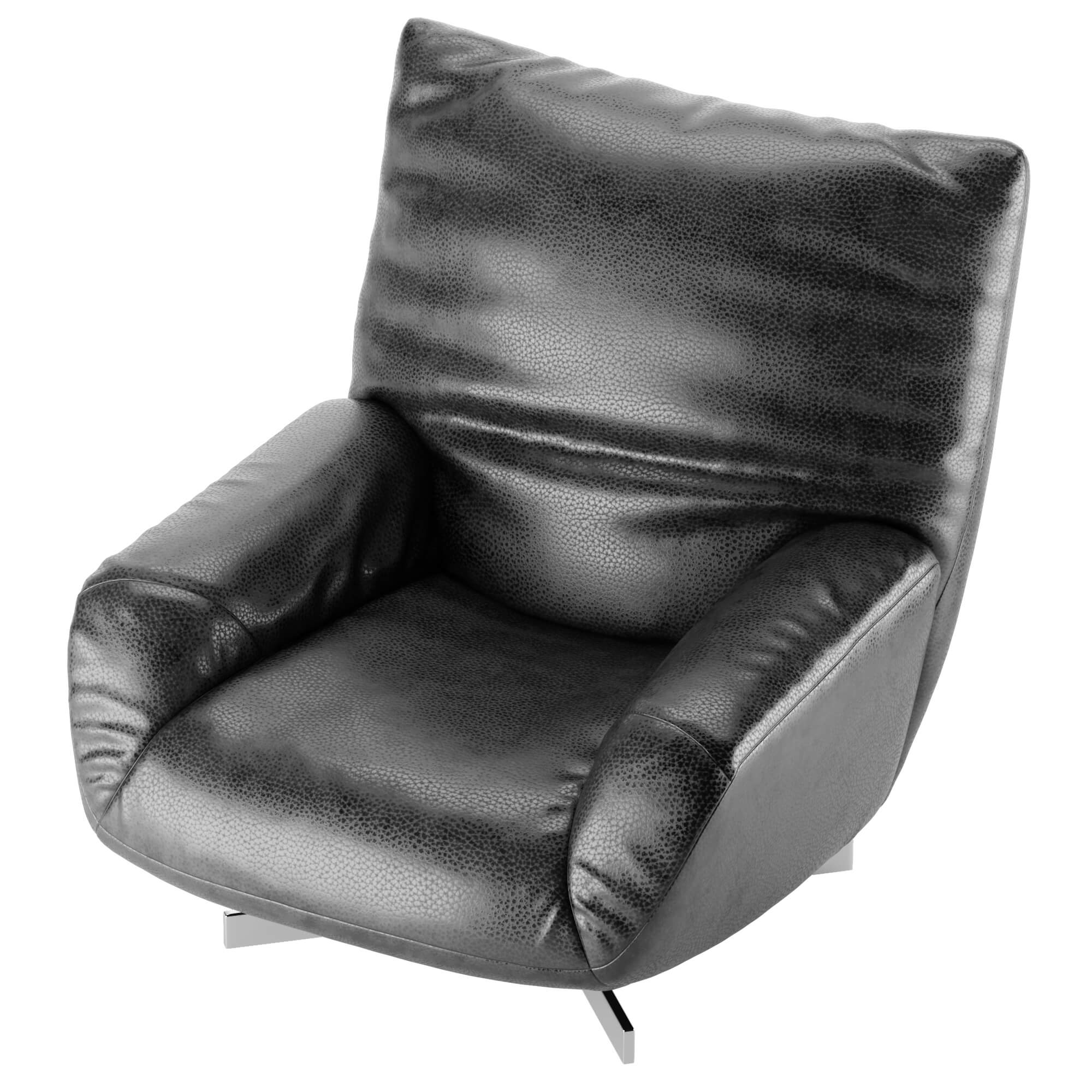 Chiara Edra Armchair - 3D Model by luxmi_3d_studio