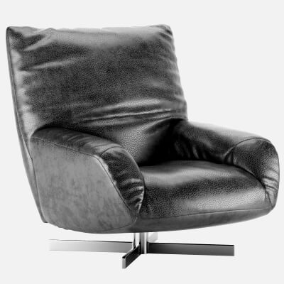 Chiara Edra Armchair - 3D Model by luxmi_3d_studio