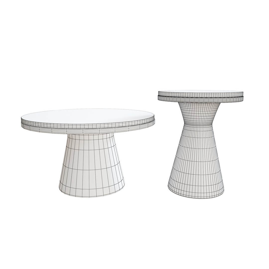 Coffee Table - 3D Model by luxmi_3d_studio