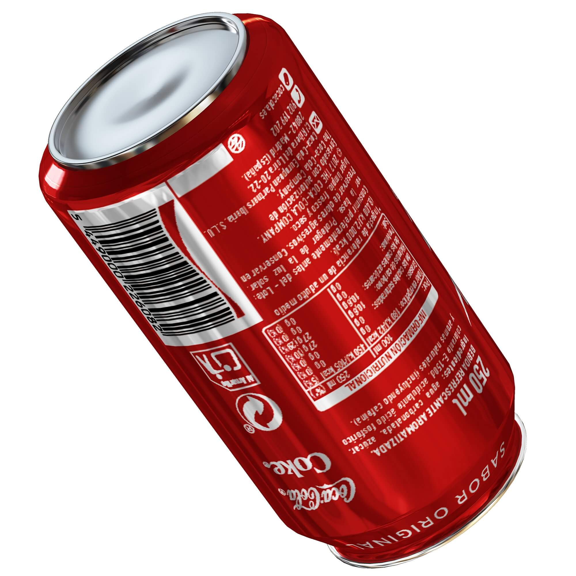 Coke Can - 3D Model by luxmi_3d_studio