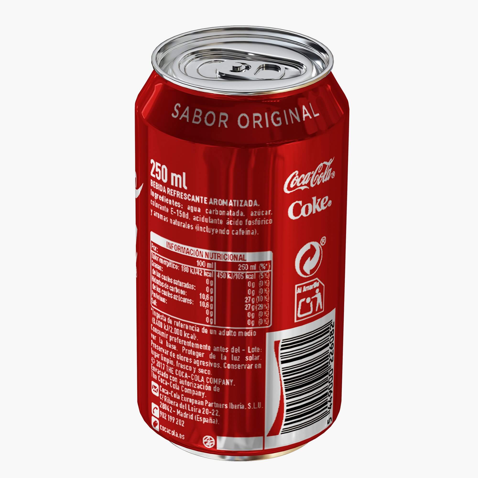Coke Can - 3D Model by luxmi_3d_studio
