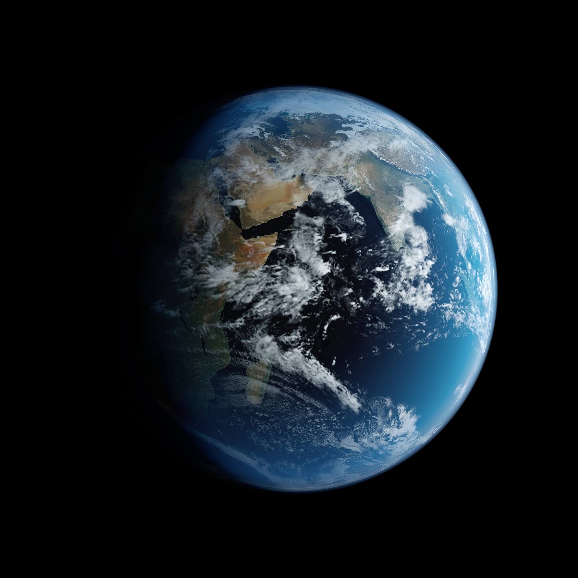 Planet Earth - 3D Model by luxmi_3d_studio