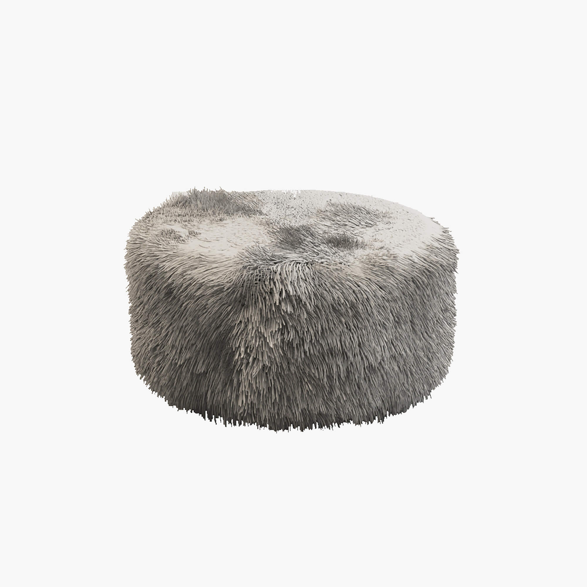 Furry Pouf 3d model by luxmi_3d_studio