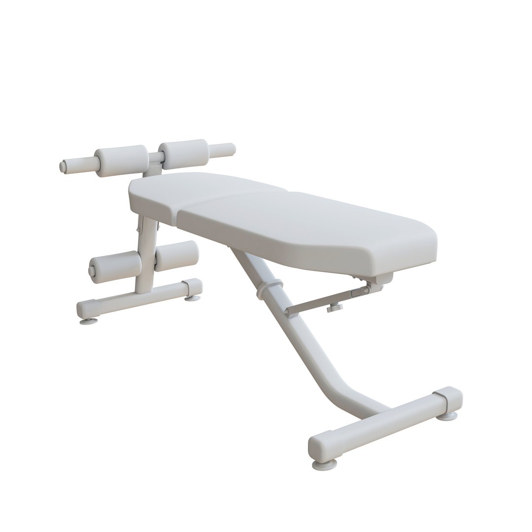 Gym Bench - 3D Model by luxmi_3d_studio