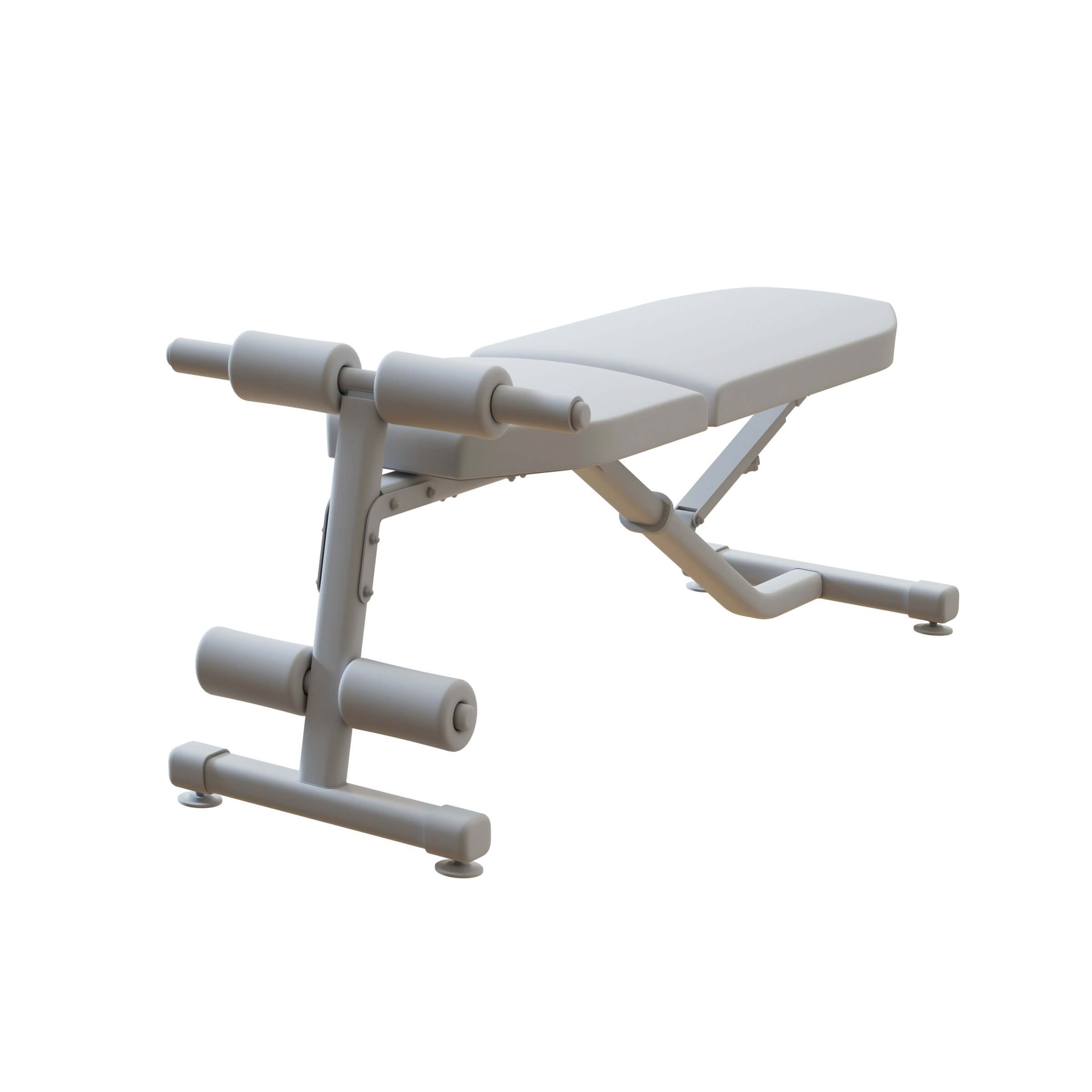 Gym Bench - 3D Model by luxmi_3d_studio
