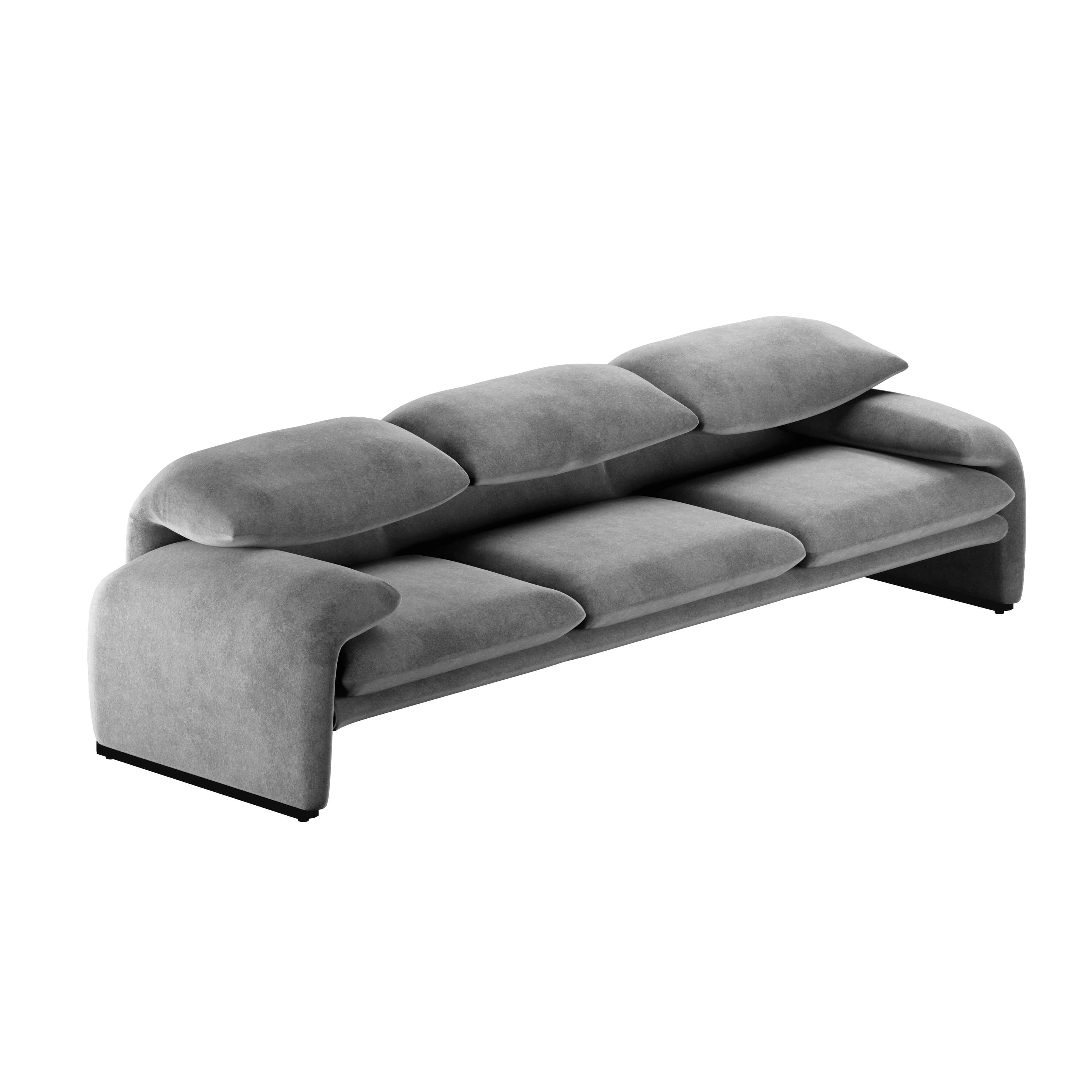 Maralunga Sofa - 3D Model by luxmi_3d_studio