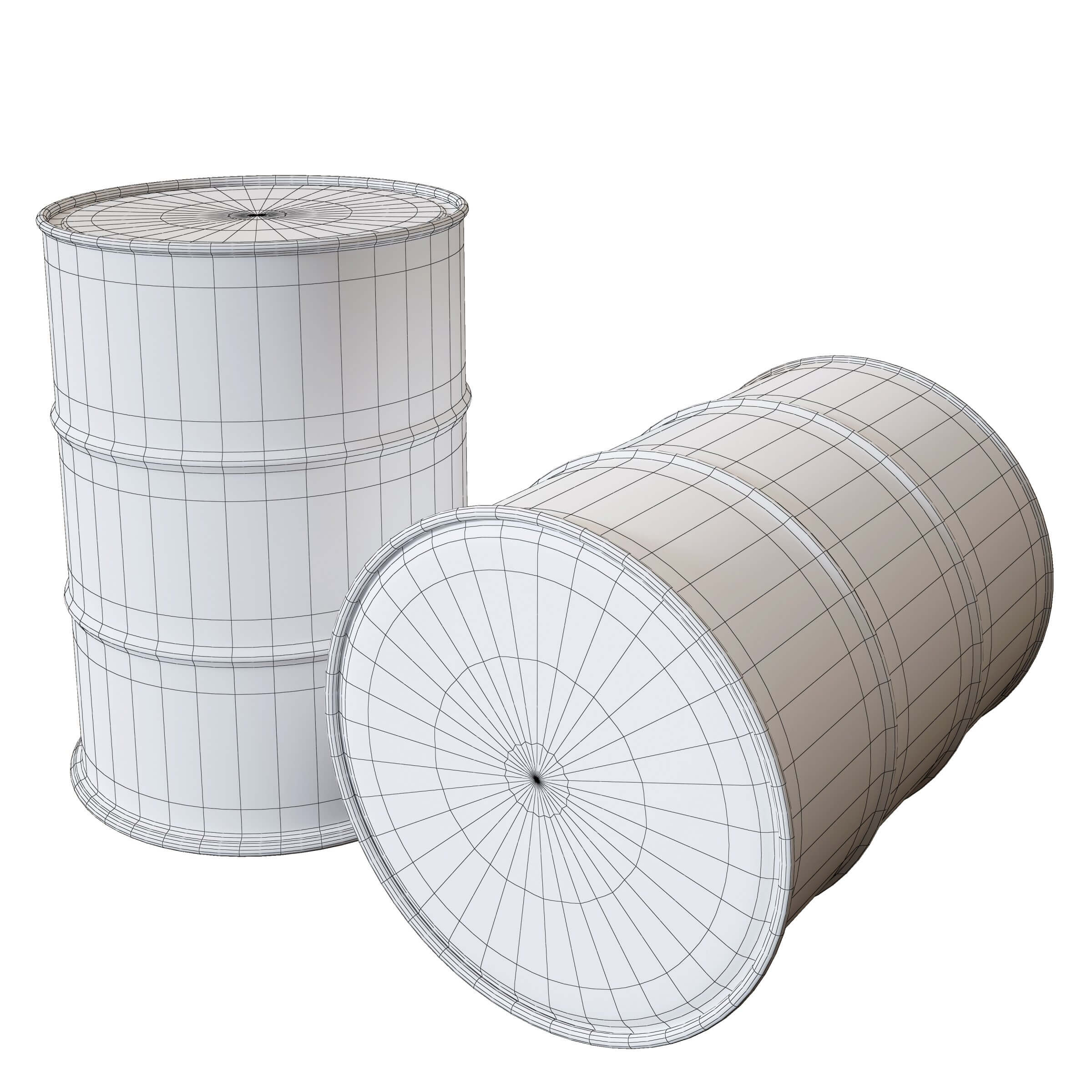 Oil Barrel - 3D Model by luxmi_3d_studio