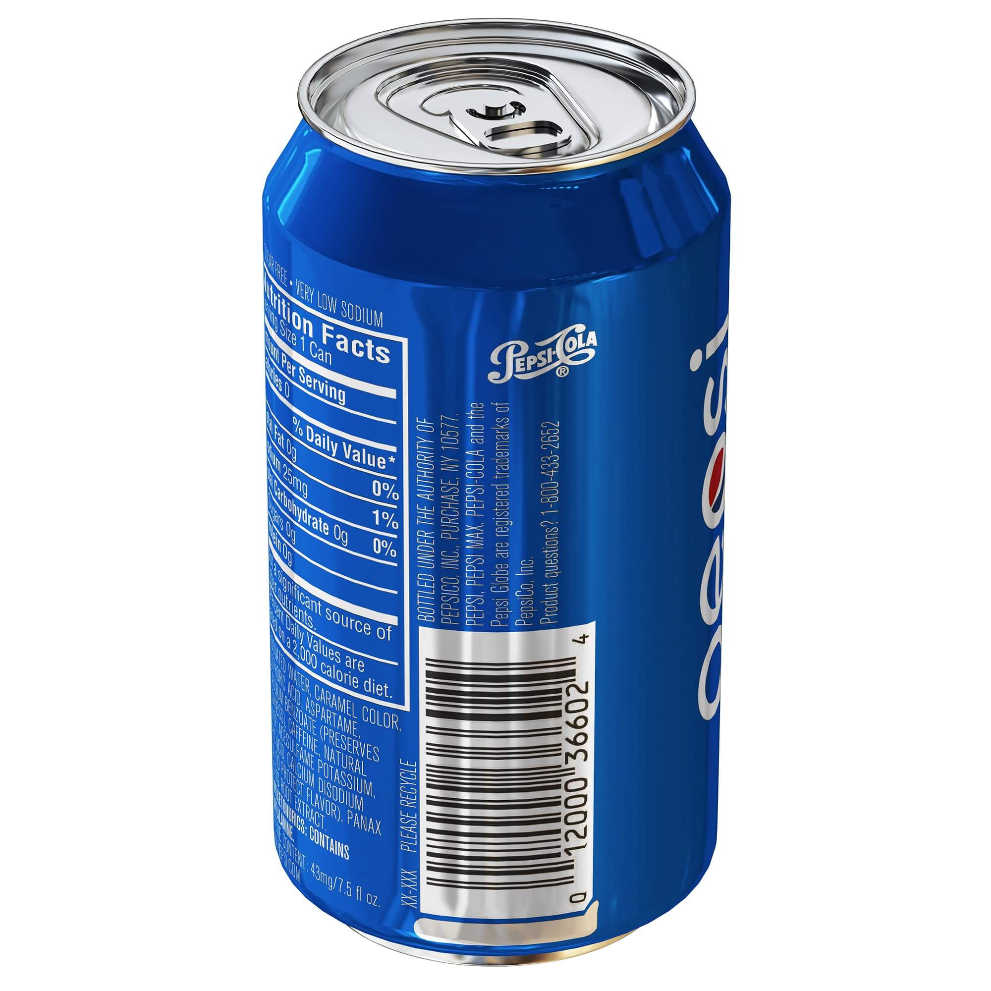 Pepsi Can Label