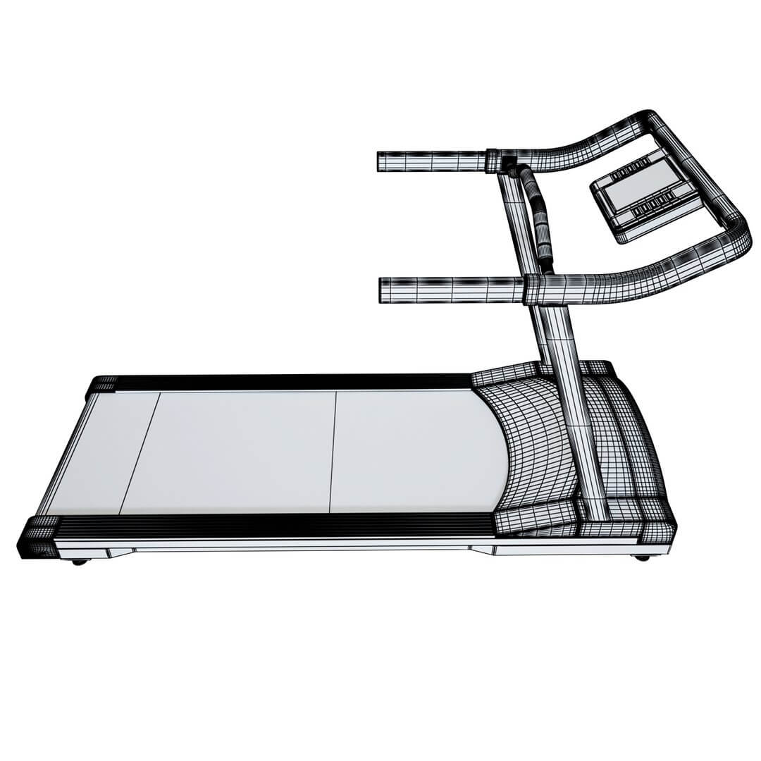 Treadmill - 3D Model by luxmi_3d_studio