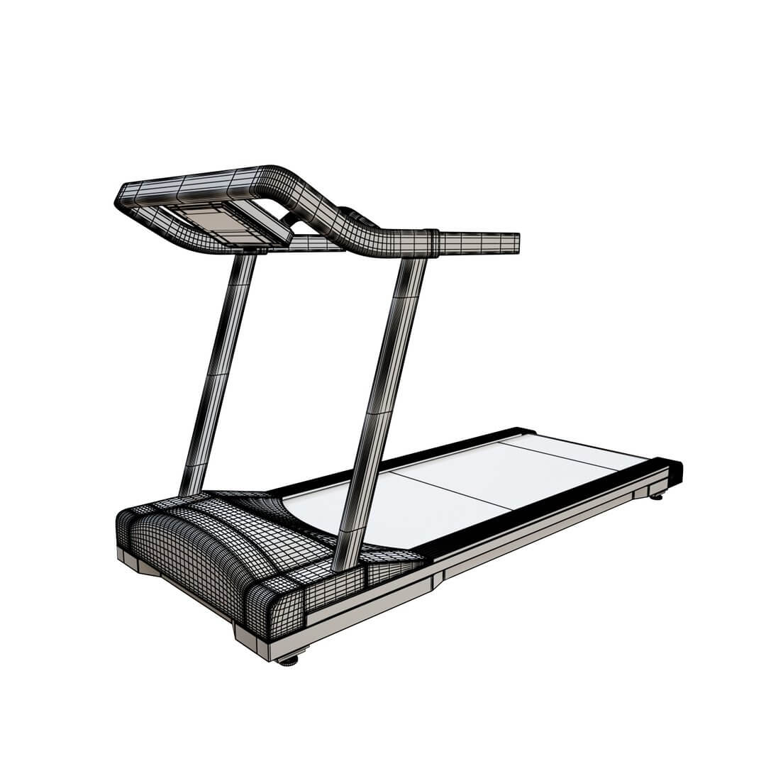 Treadmill - 3D Model by luxmi_3d_studio