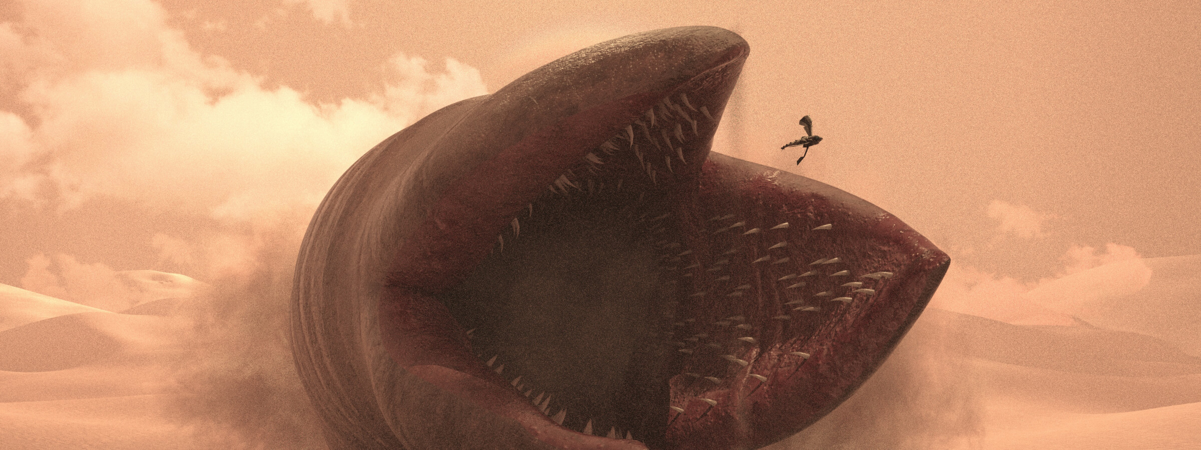 Shai-Hulud 3D Render, Digital Art by Lykantos