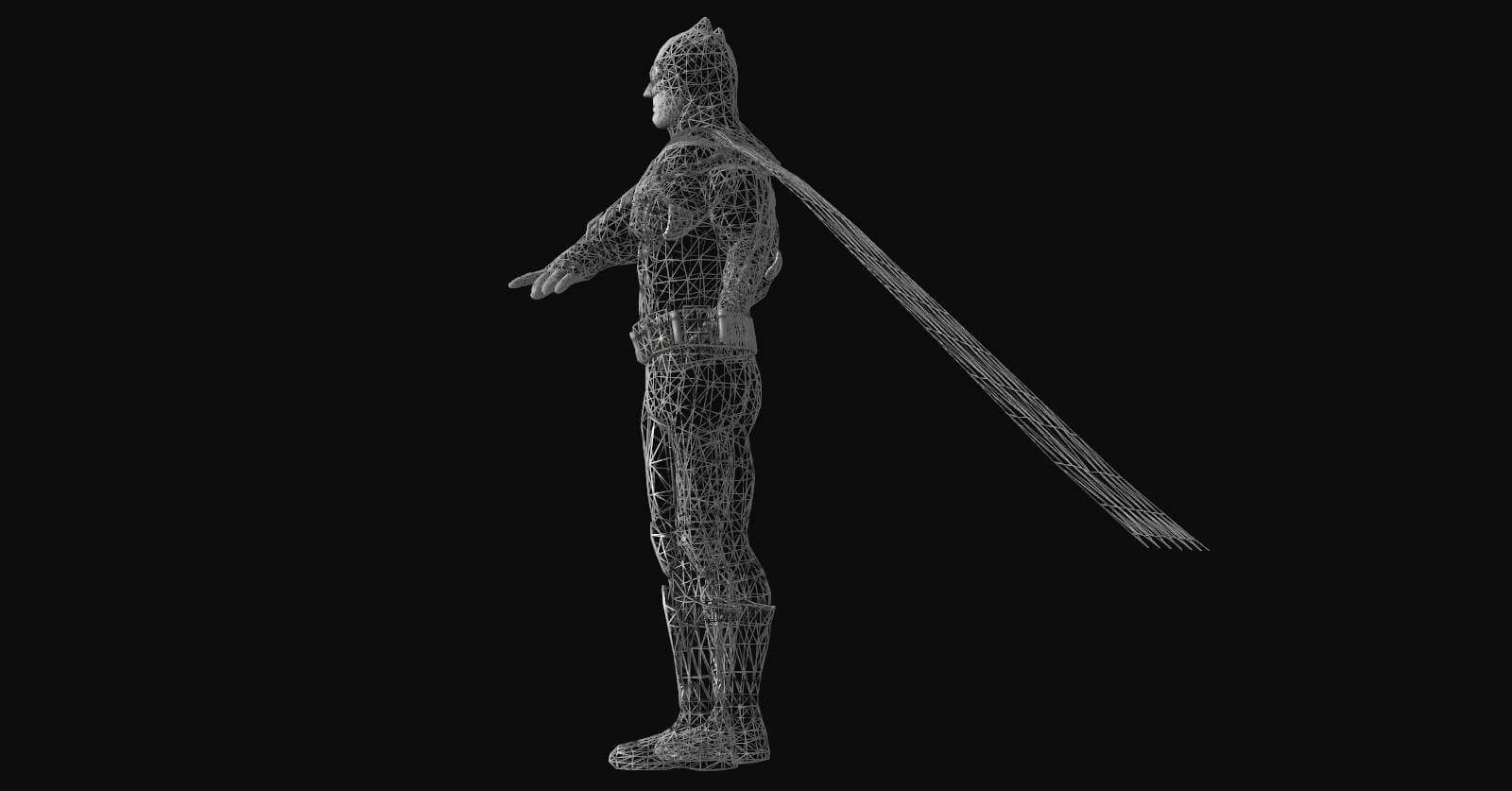 Batman Justice League - 3D Model by LykoModels