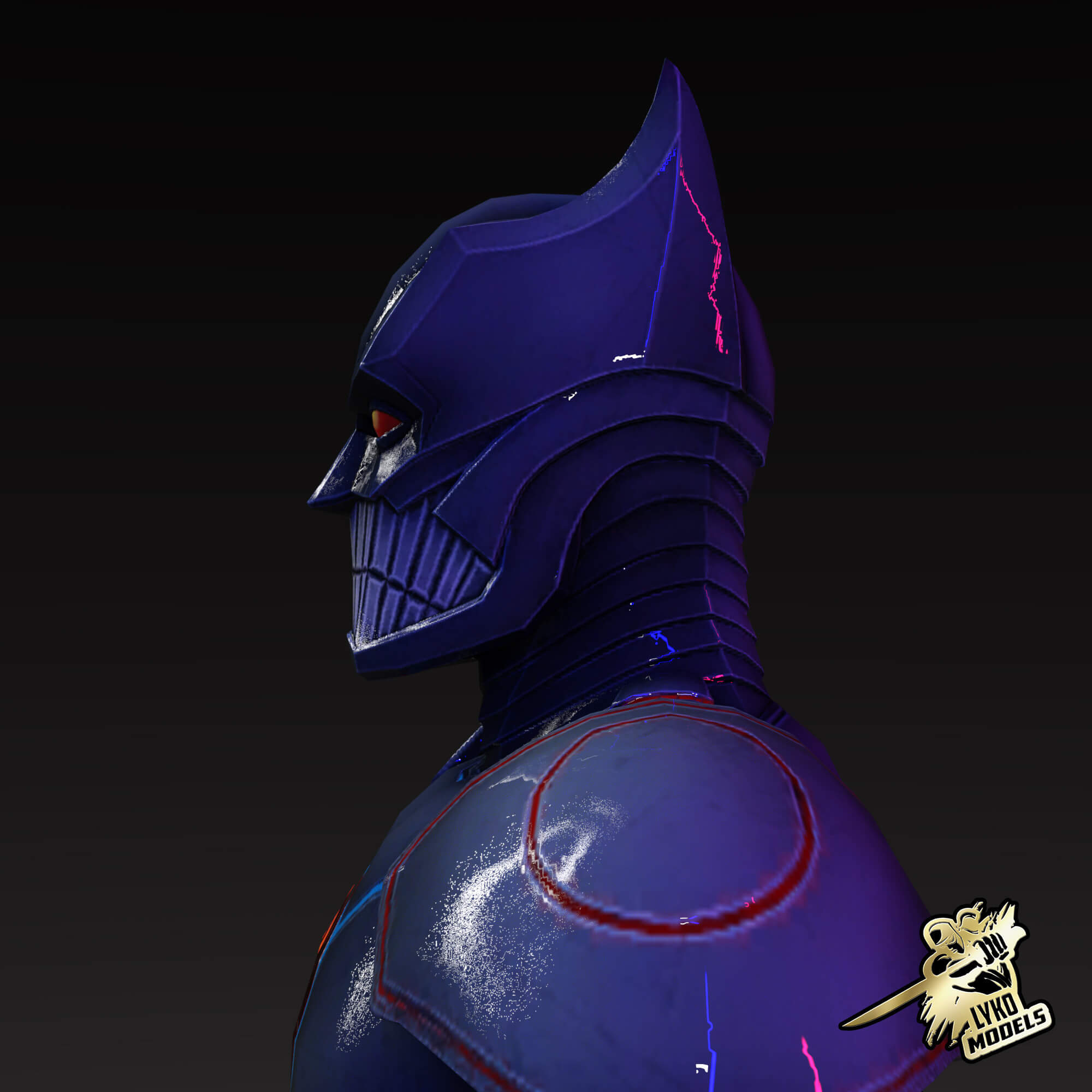 Batman Murder Machine Outfit for G8M - Daz Content by LykoModels