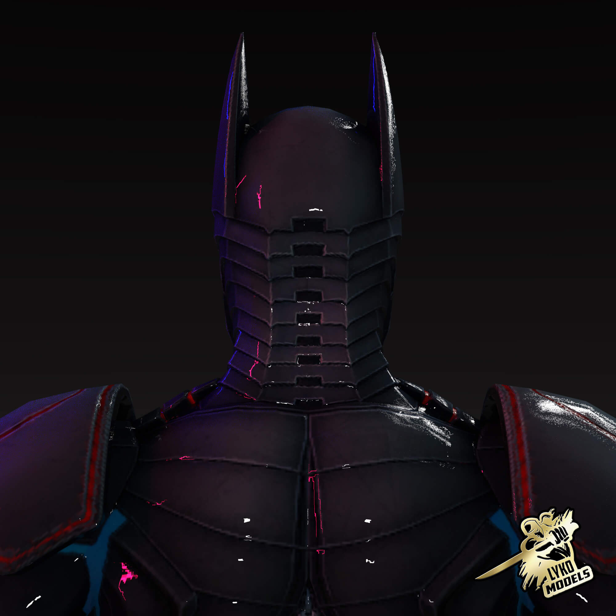 Batman Murder Machine Outfit for G8M - Daz Content by LykoModels