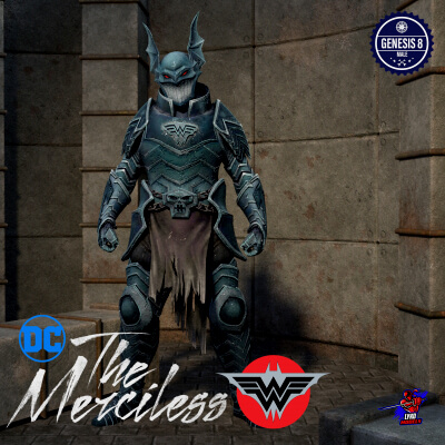Batman The Merciless Outfit for G8M - Daz Content by LykoModels