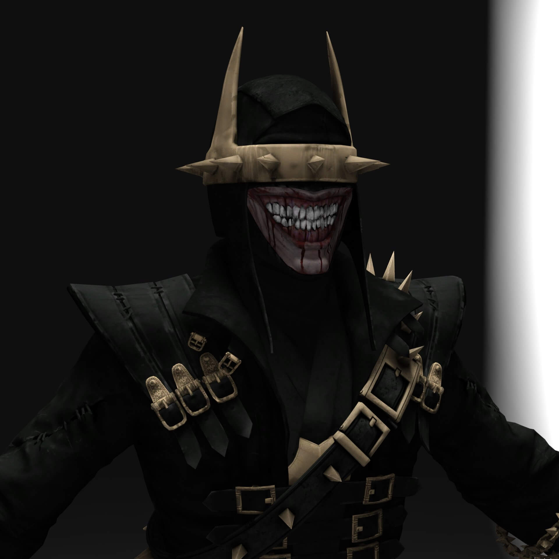 Batman Who Laughs Costume Genesis 8 Male - Daz Content by LykoModels