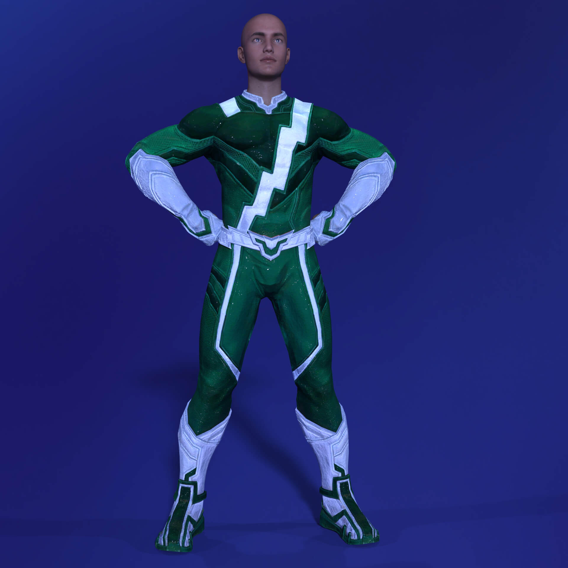 Classic Quicksilver Outfit for G8M - Daz Content by LykoModels