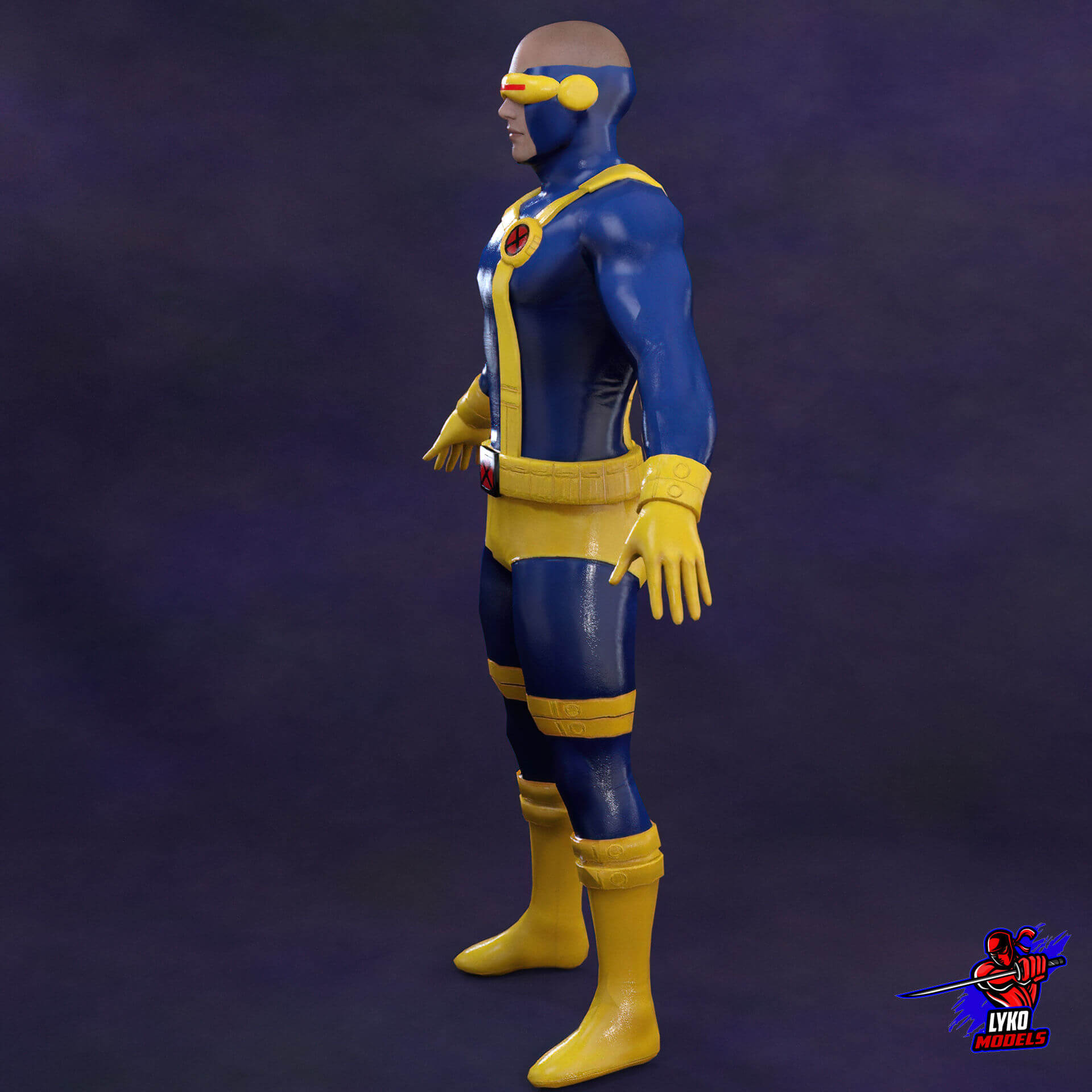 Cyclops 90S Animated Outfit for G8M - Daz Content by LykoModels