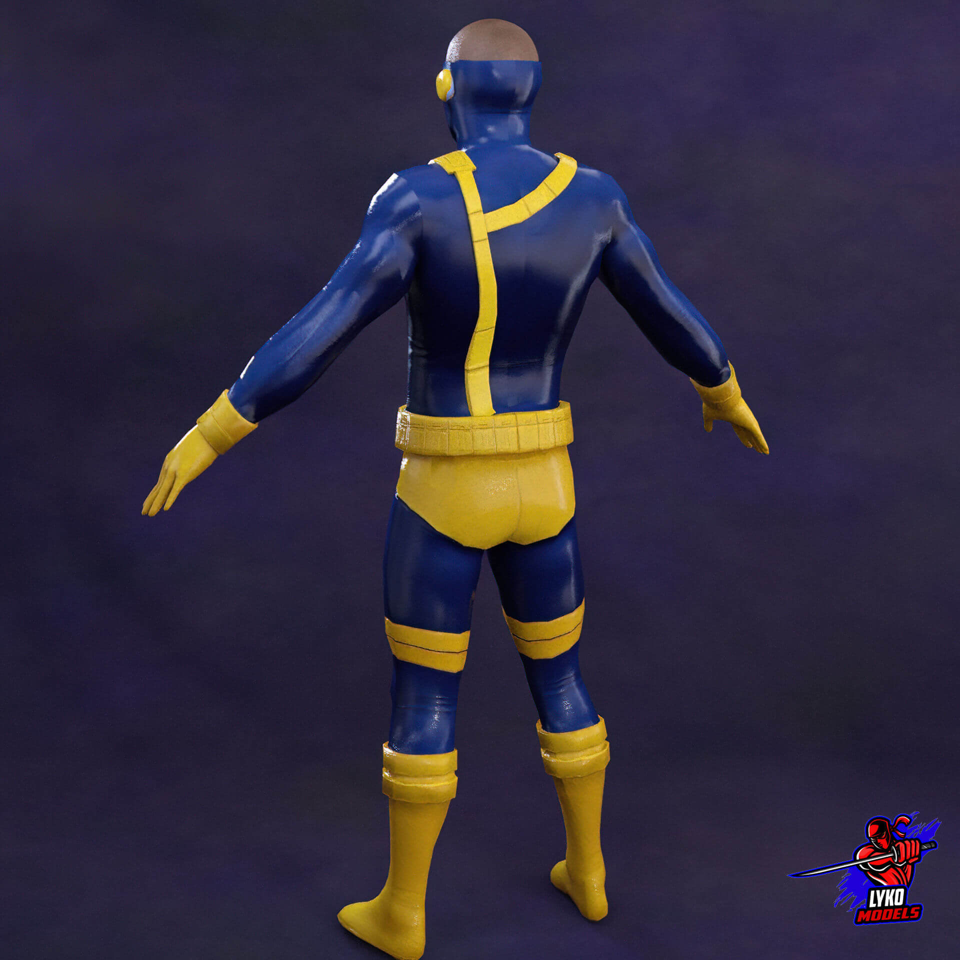 Cyclops 90S Animated Outfit for G8M - Daz Content by LykoModels