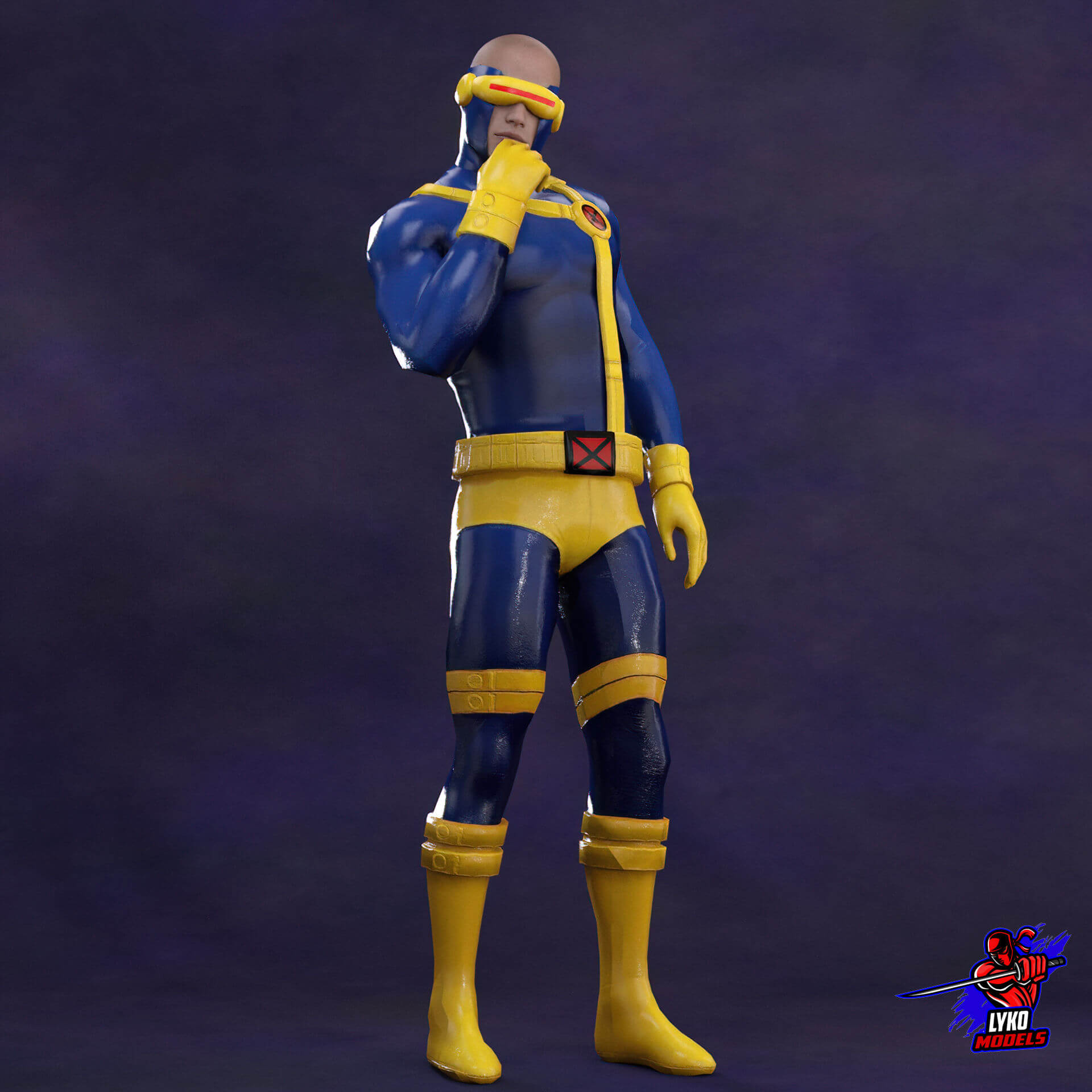 Cyclops 90S Animated Outfit for G8M - Daz Content by LykoModels