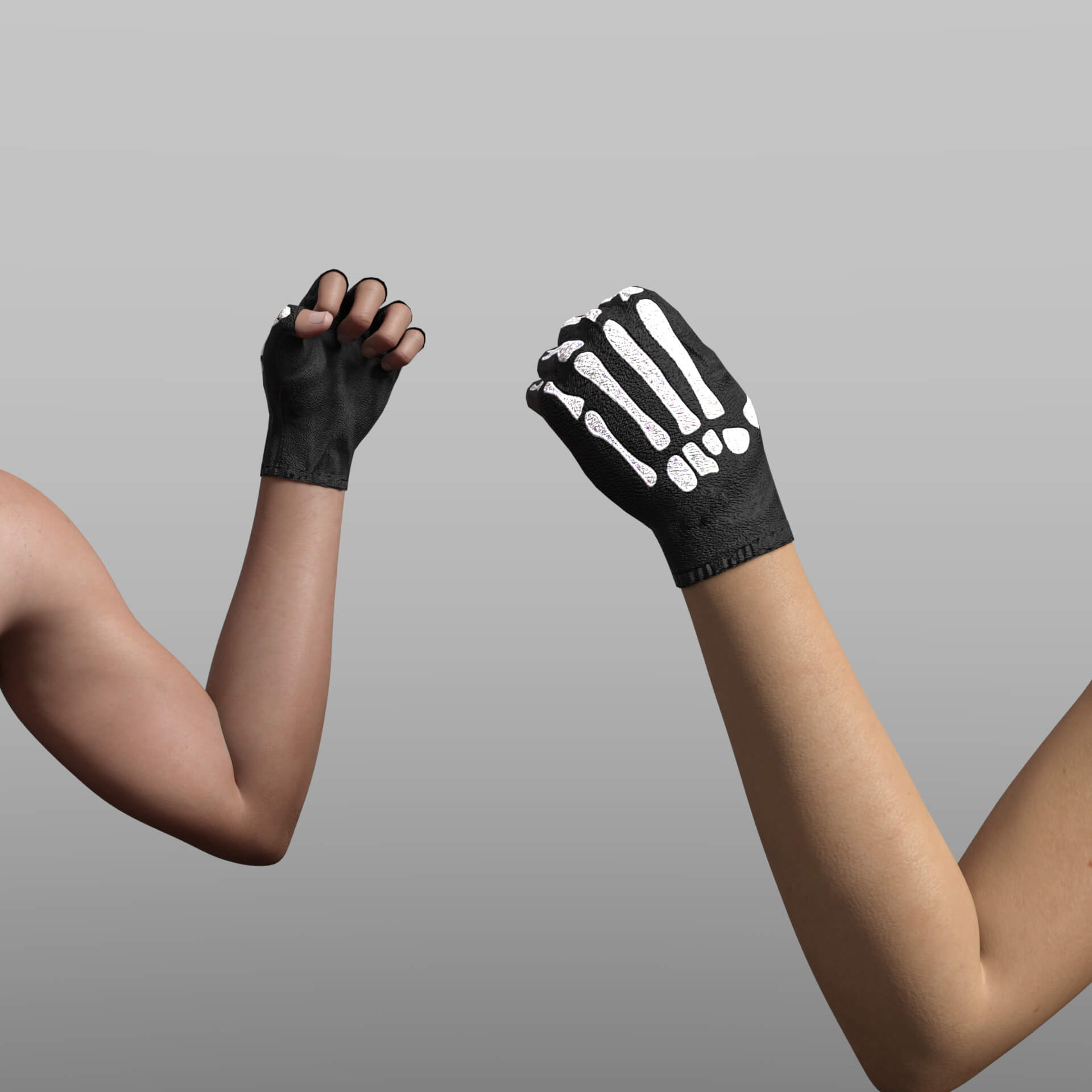 Sparkle Bones Gloves V1 for Genesis 8 M and F - Daz Content by LykoModels