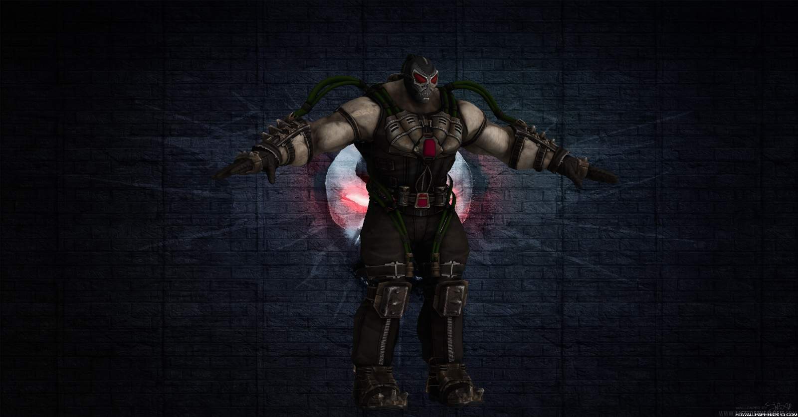 DC Comics Bane - 3D Model by LykoModels