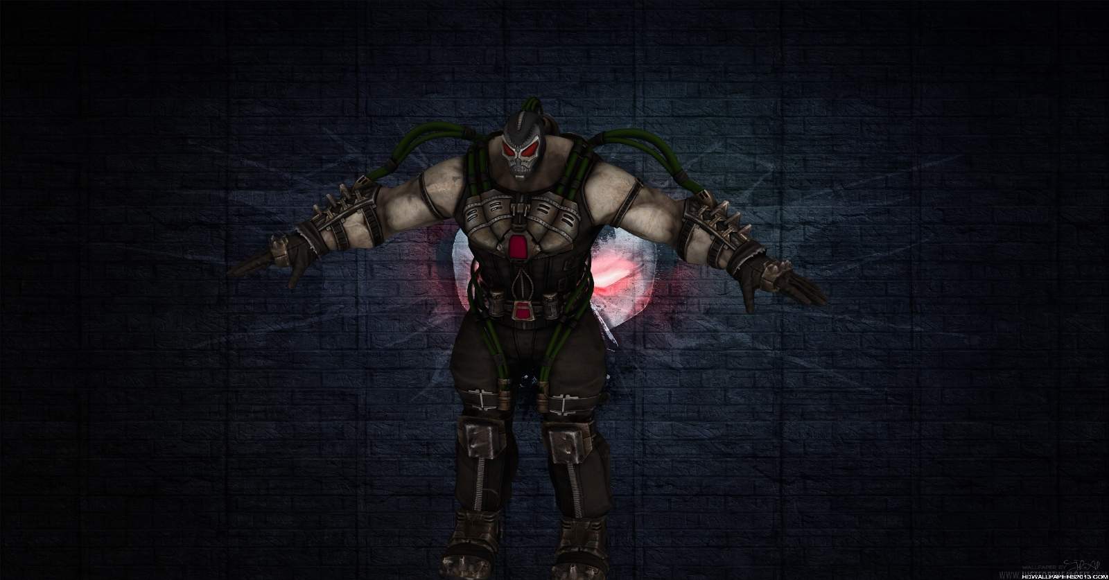 DC Comics Bane - 3D Model by LykoModels
