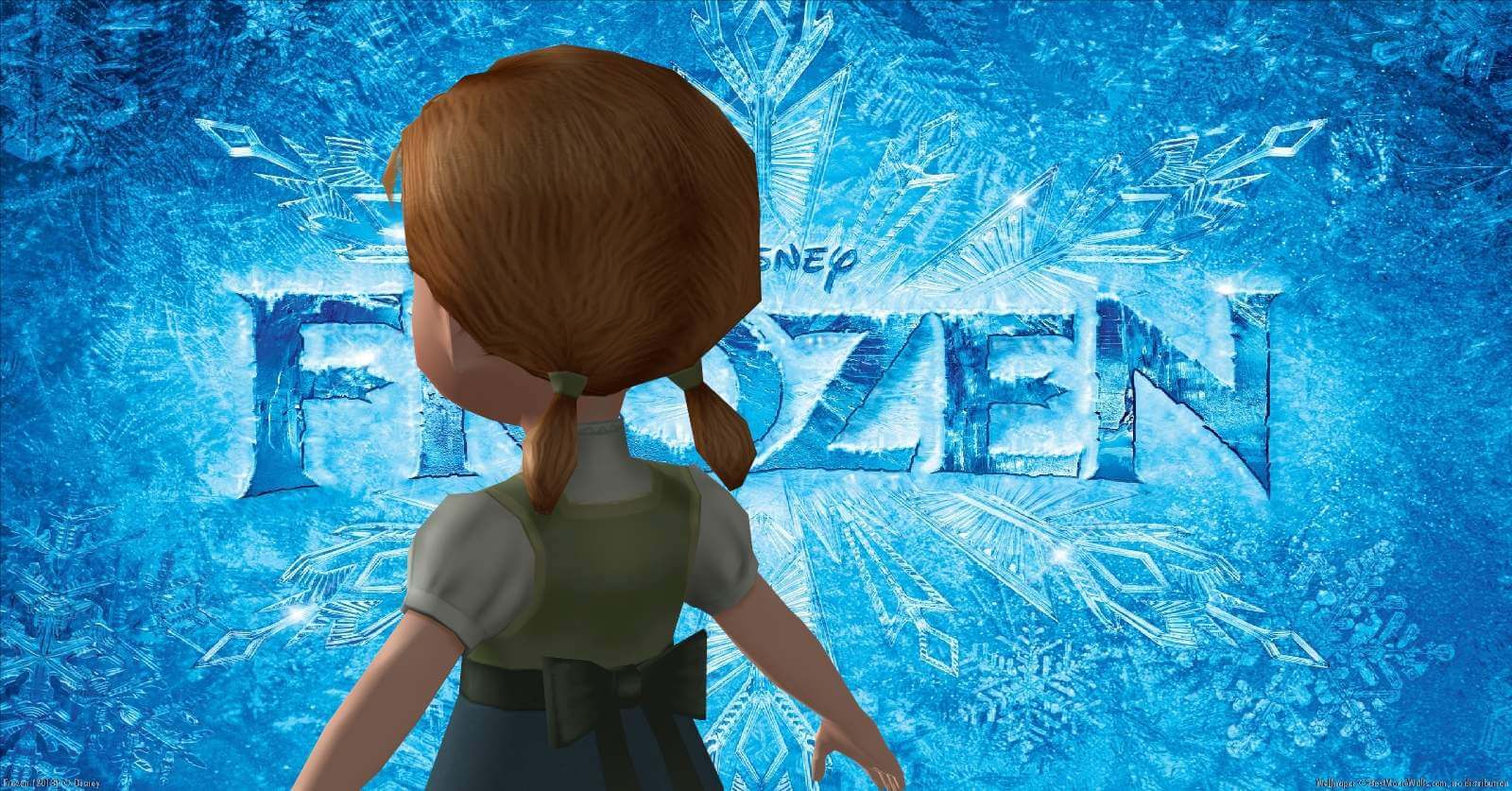 Disney Frozen Young Anna - 3D Model by LykoModels