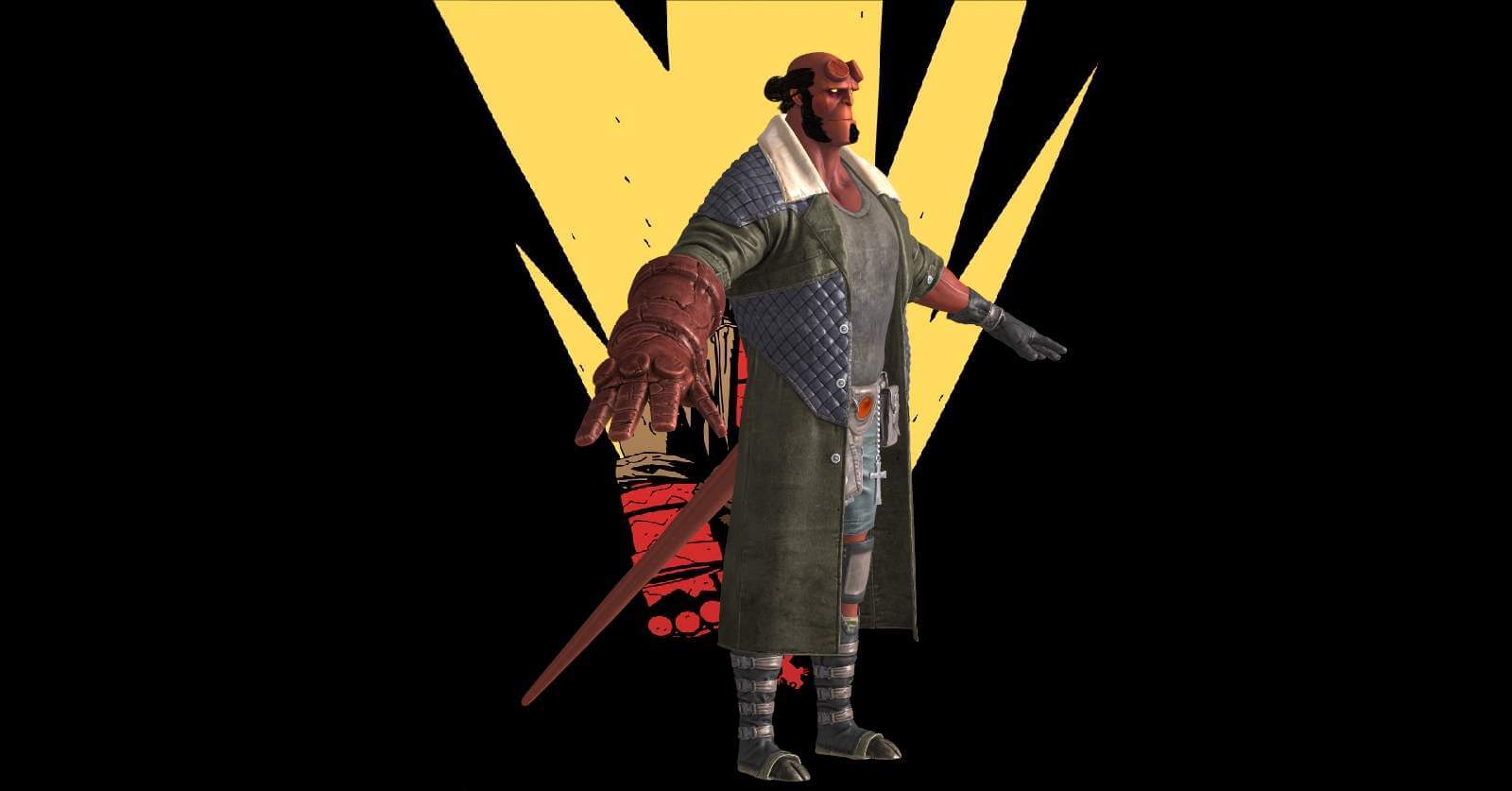 Hellboy - 3D Model by LykoModels