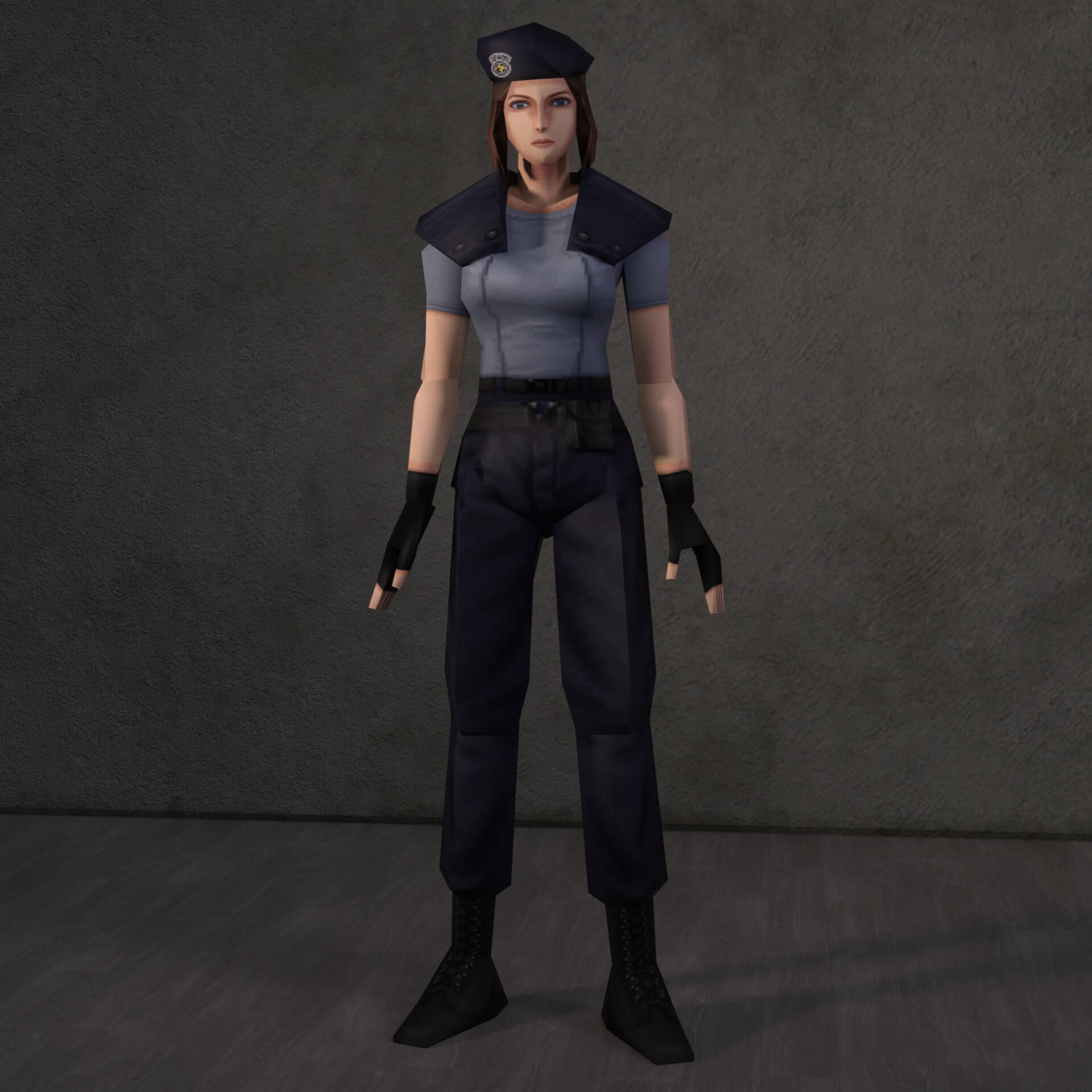 Jill Valentine PS1 Model Outfit for G8F - Daz Content by LykoModels