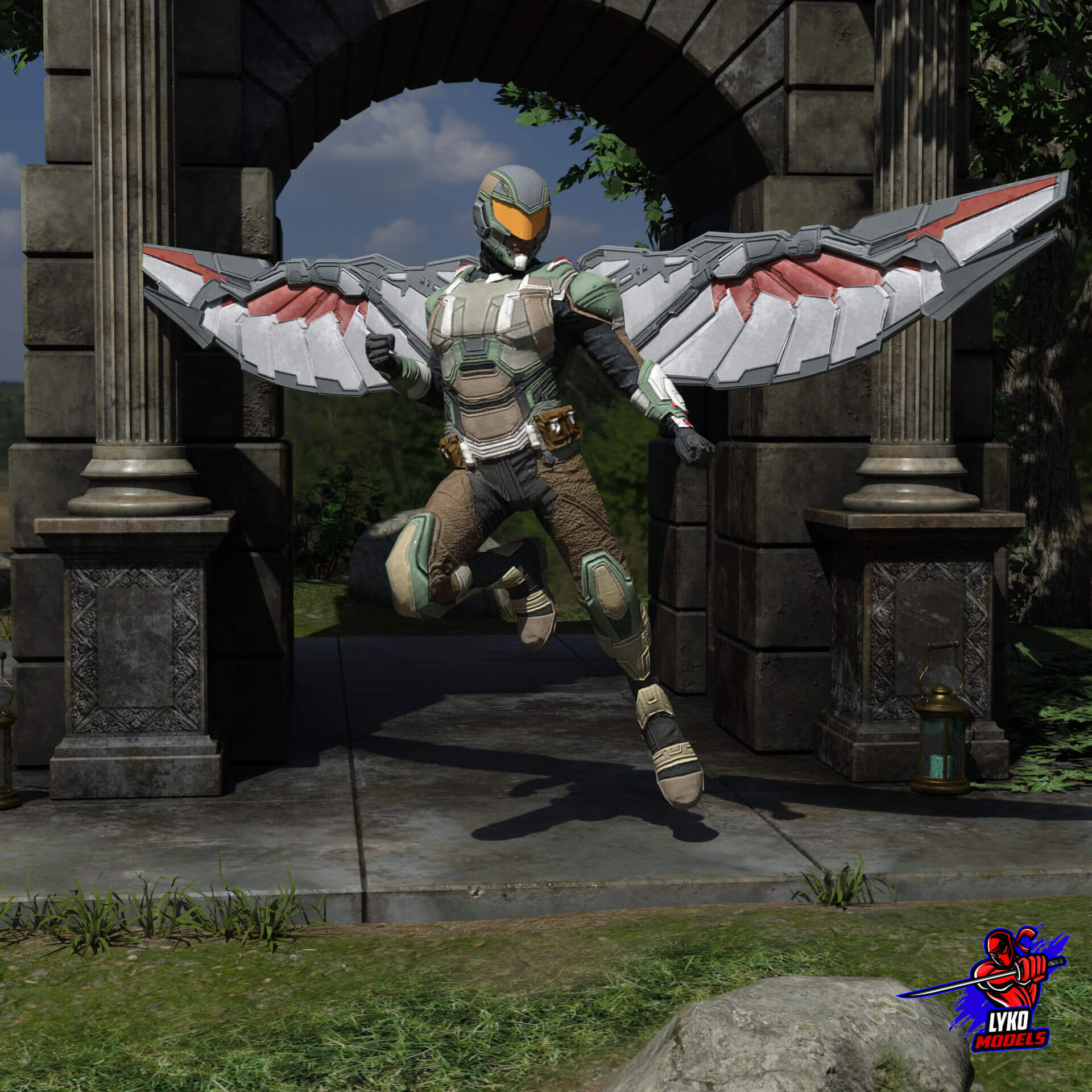 Joaquin Falcon Brave New World Outfit for G8M - Daz Content by LykoModels