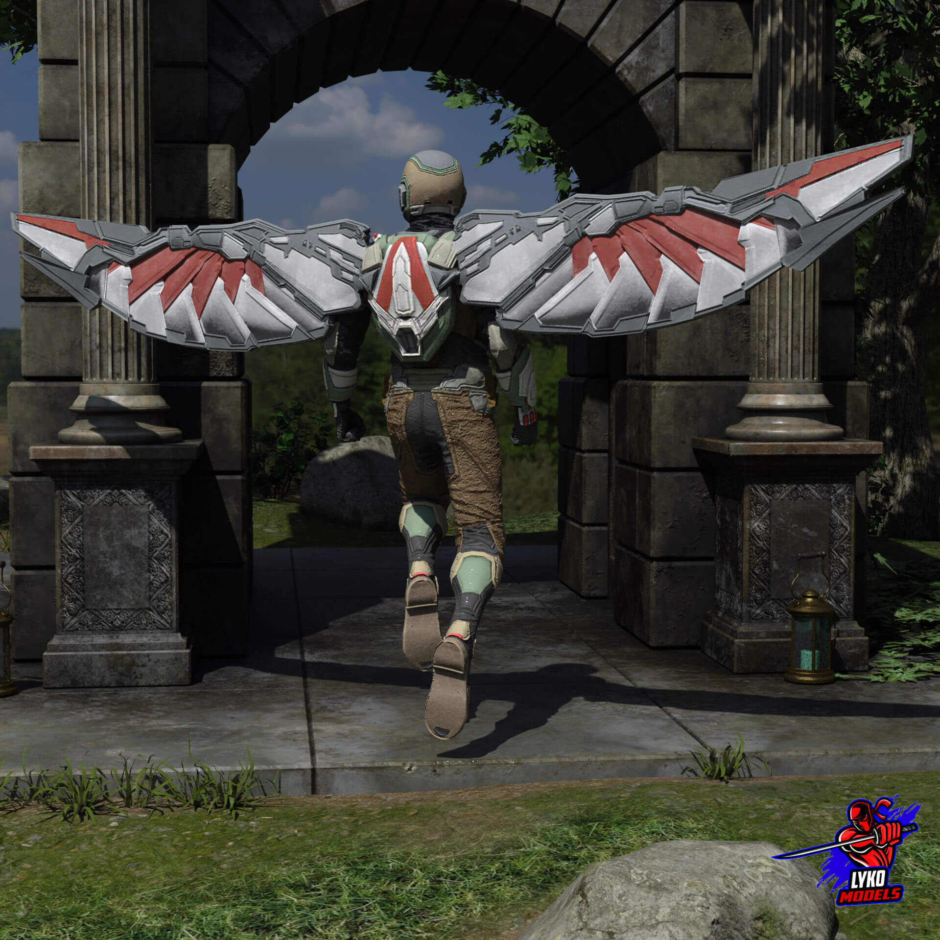 Joaquin Falcon Brave New World Outfit for G8M - Daz Content by LykoModels