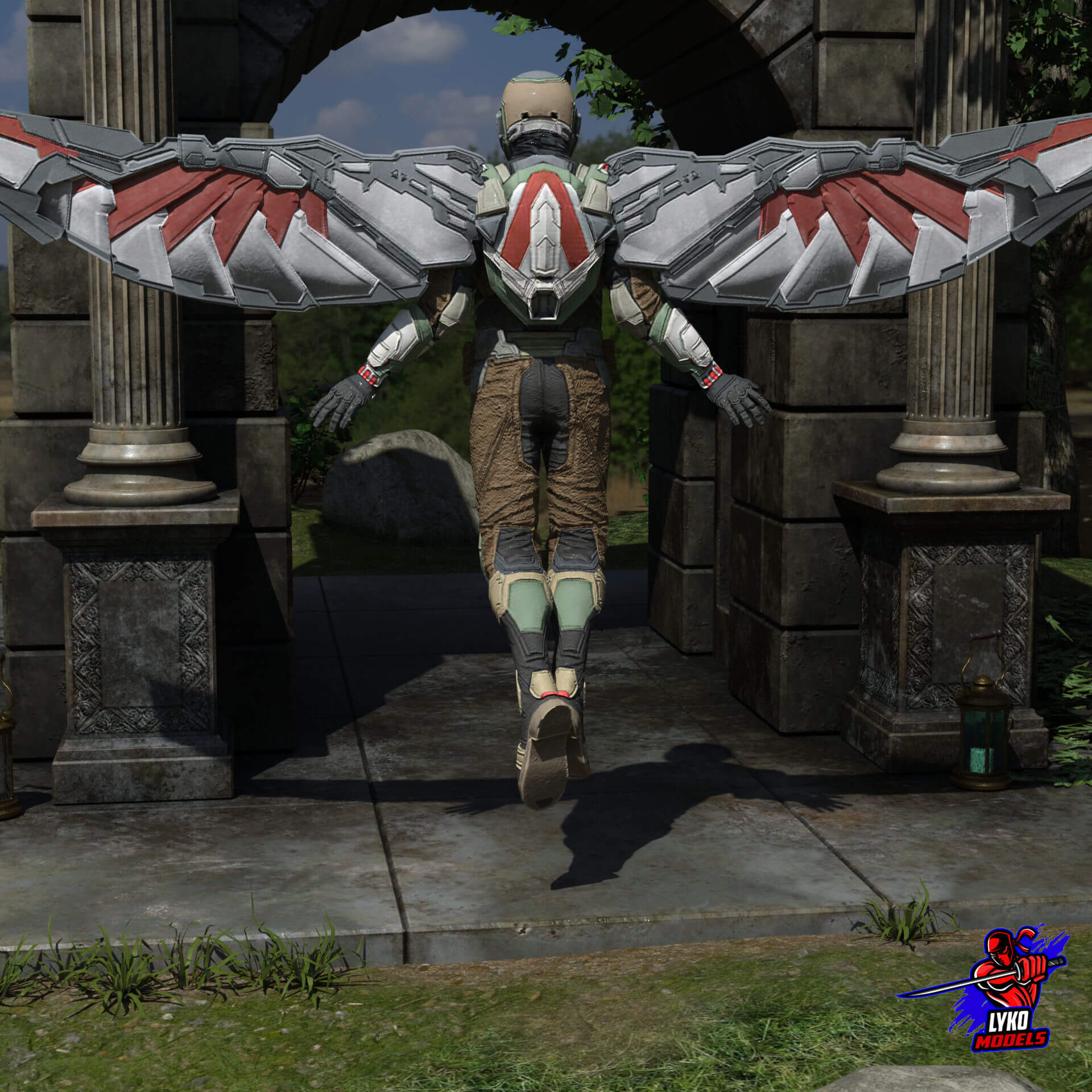 Joaquin Falcon Brave New World Outfit for G8M - Daz Content by LykoModels