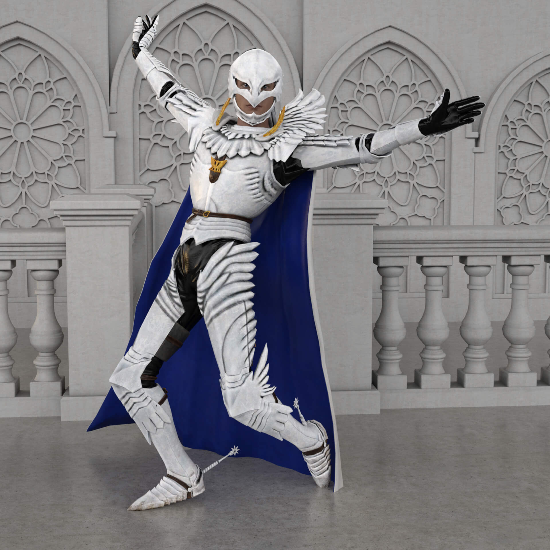 Lyko3D Griffith (Berserk) Outfit for G8M - Daz Content by LykoModels