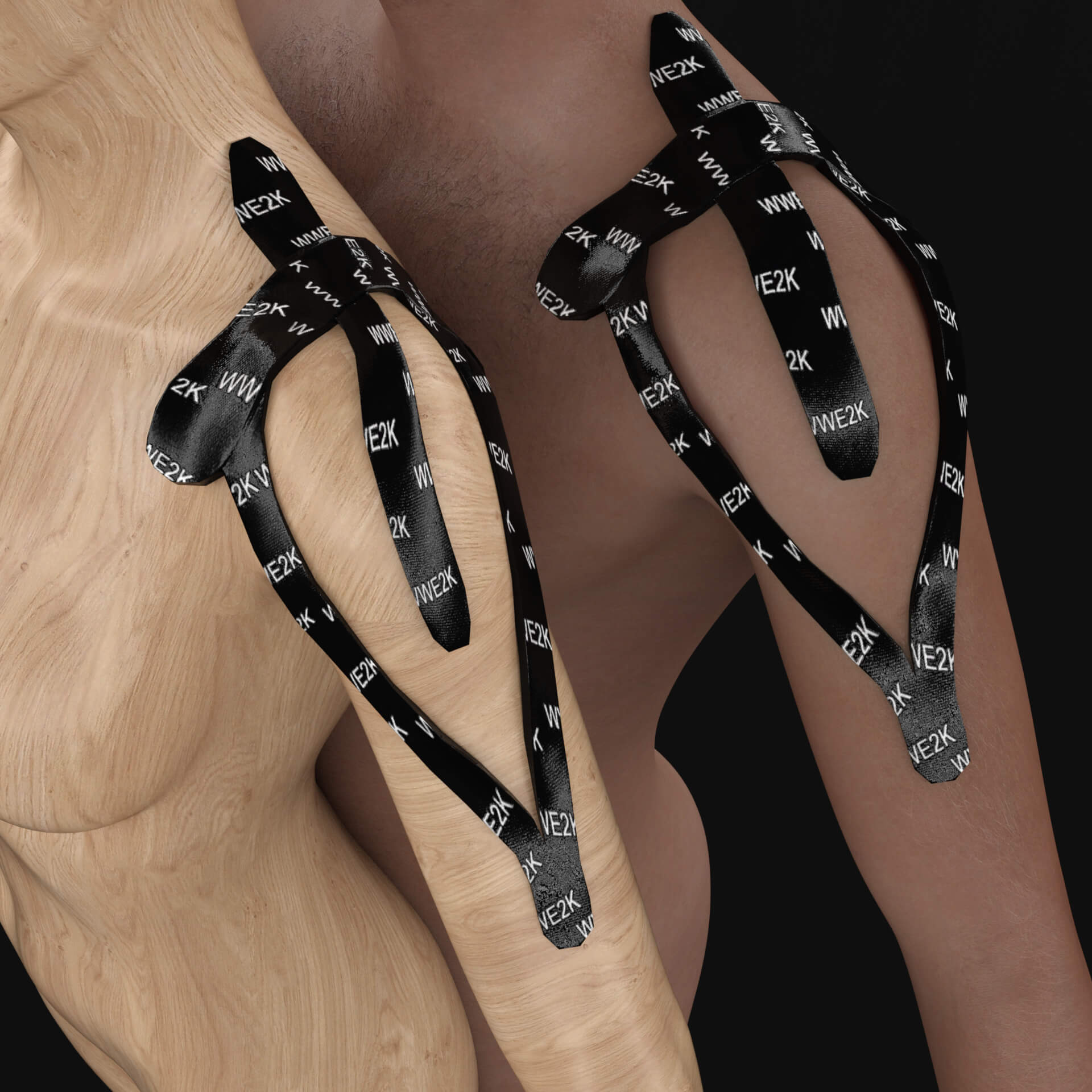 Lyko3D Kinesio Tape 1215 for Genesis 8 M and F - Daz Content by LykoModels