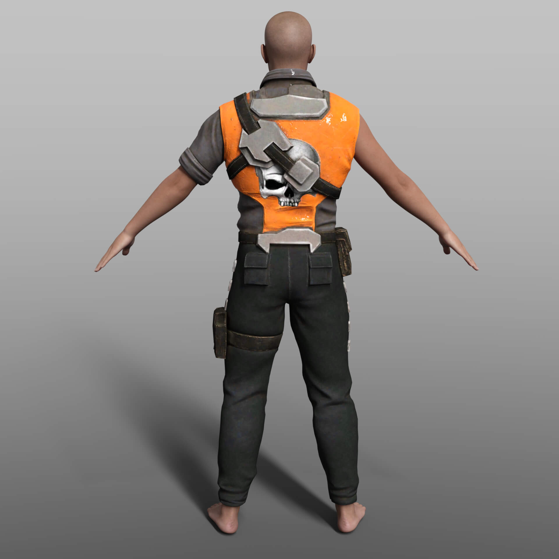 Lyko3D Sci-Fi Deck Crew Outfit for G8M Daz Content by LykoModels