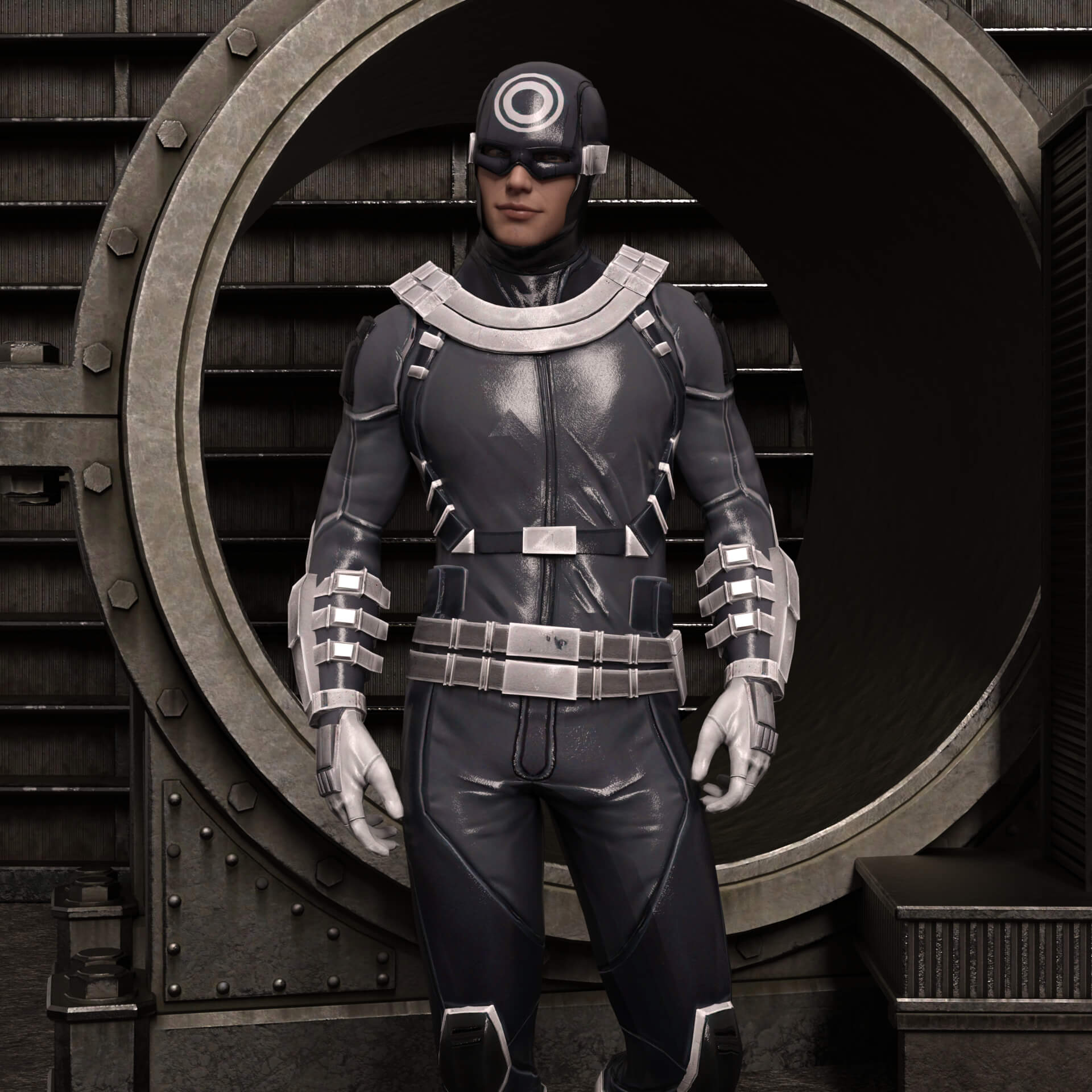 Lyko3D Tactical Bullseye Outfit for G8M - Daz Content by LykoModels