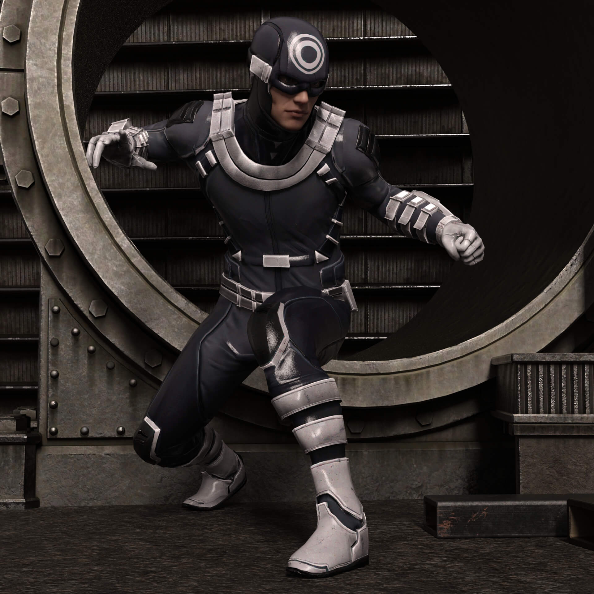 Lyko3D Tactical Bullseye Outfit for G8M - Daz Content by LykoModels