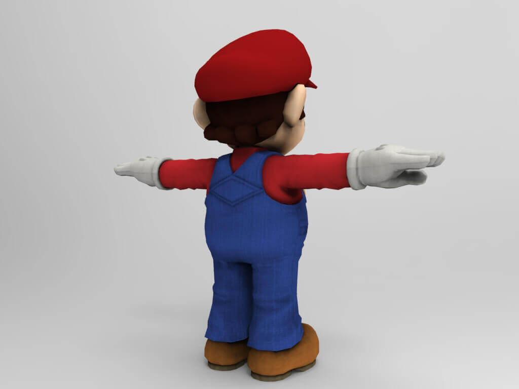 Mario - 3D Model by LykoModels