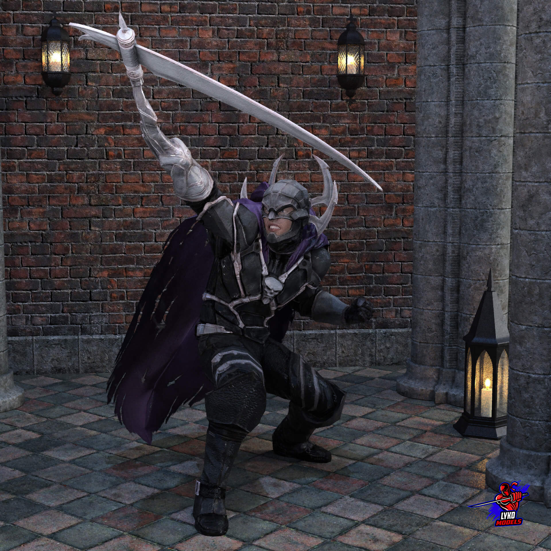 Marvel Grim Reaper Outfit for G8M - Daz Content by LykoModels