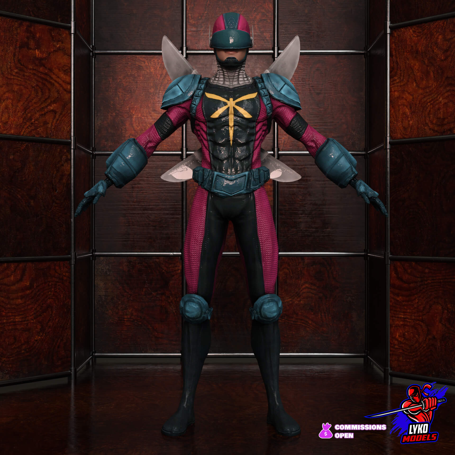 Marvel Hornet Outfit for G8M - Daz Content by LykoModels