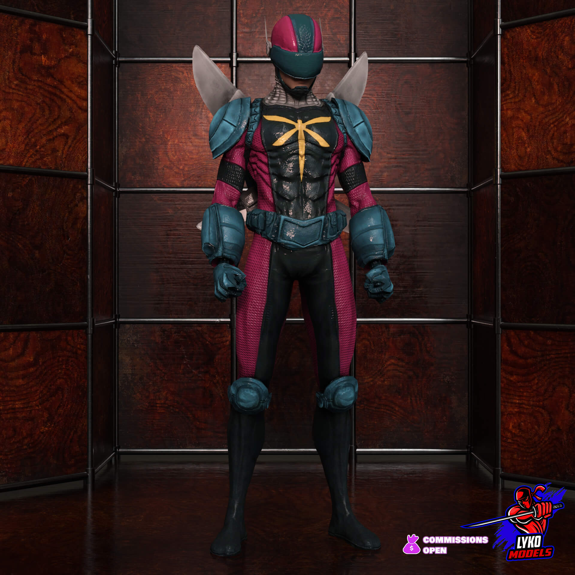 Marvel Hornet Outfit for G8M - Daz Content by LykoModels