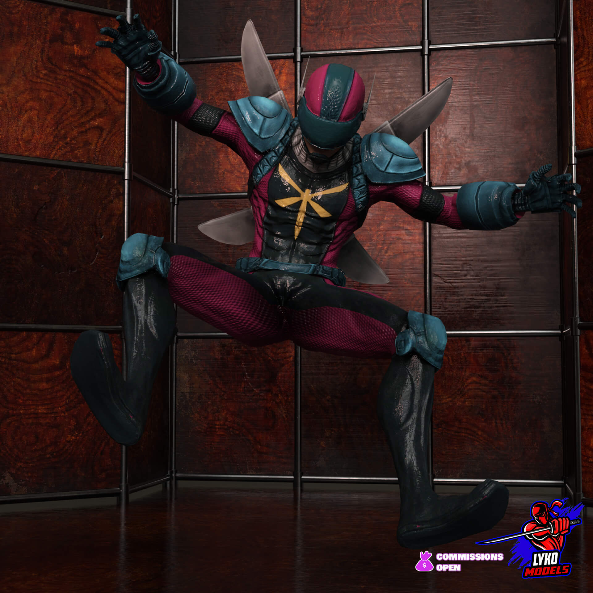 Marvel Hornet Outfit for G8M - Daz Content by LykoModels