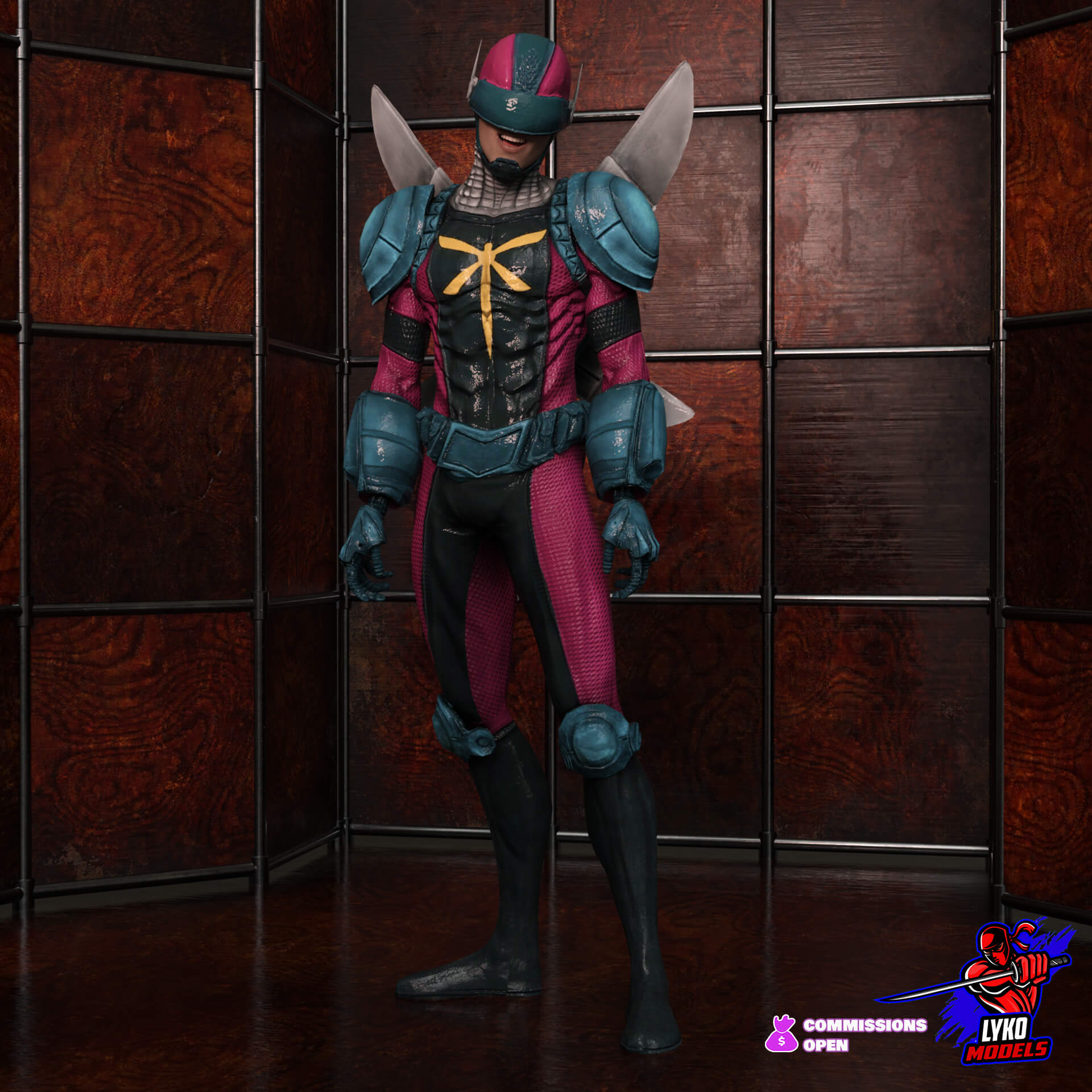 Marvel Hornet Outfit for G8M - Daz Content by LykoModels