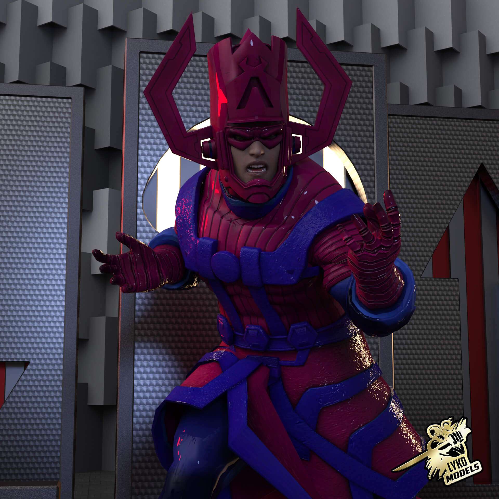 Marvel Ultimate Galactus Outfit for Genesis 8 Male - Daz Content by ...
