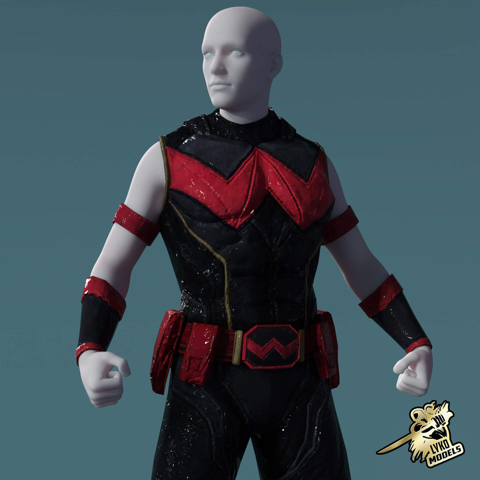Marvel Wonder Man Outfit for G8M - Daz Content by LykoModels